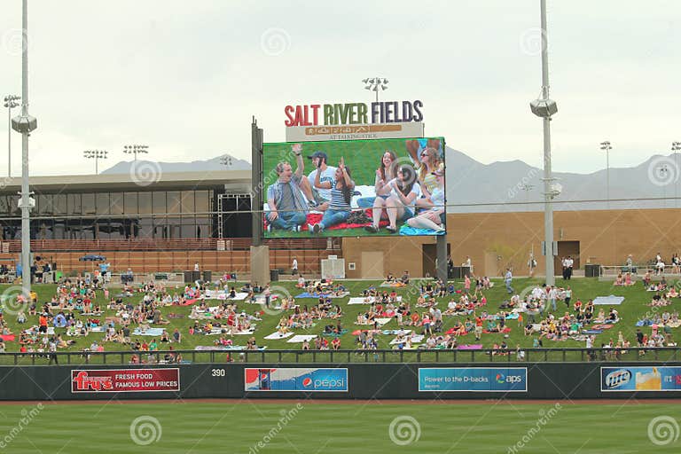 Spring Training at Salt River Fields, Arizona Editorial Photography ...