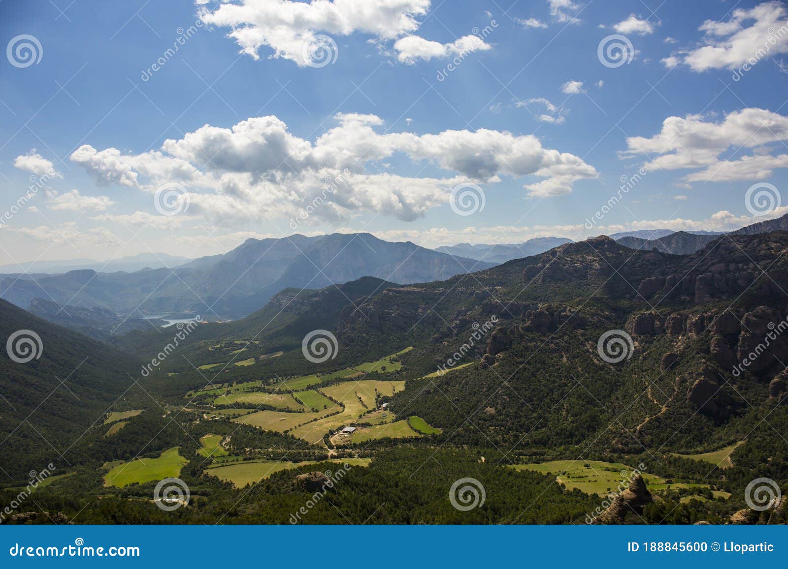 Spring in Tremp, Lleida, Pyrenees, Spain Stock Photo - Image of natural ...