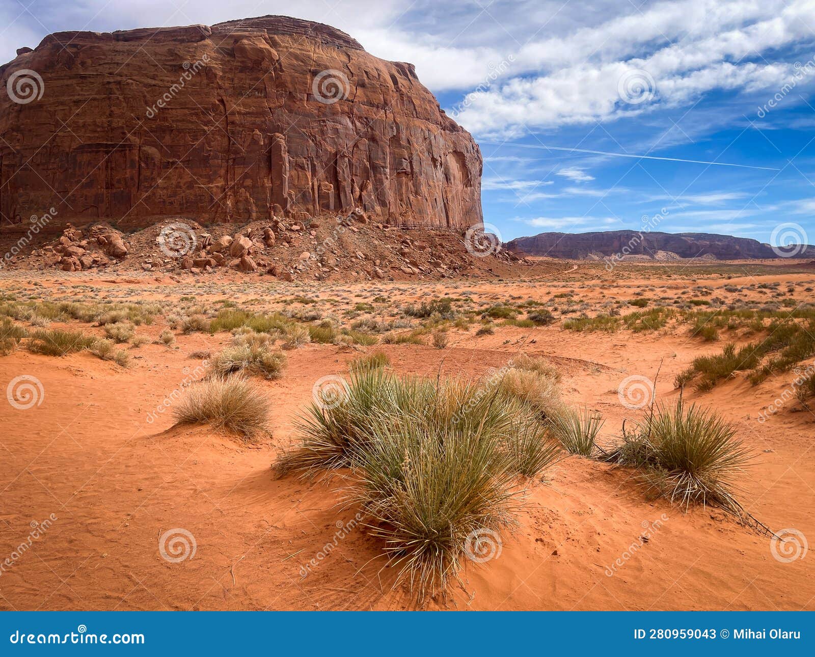 Spring View in Monument Valley on the 17 Mile Drive Stock Image - Image ...