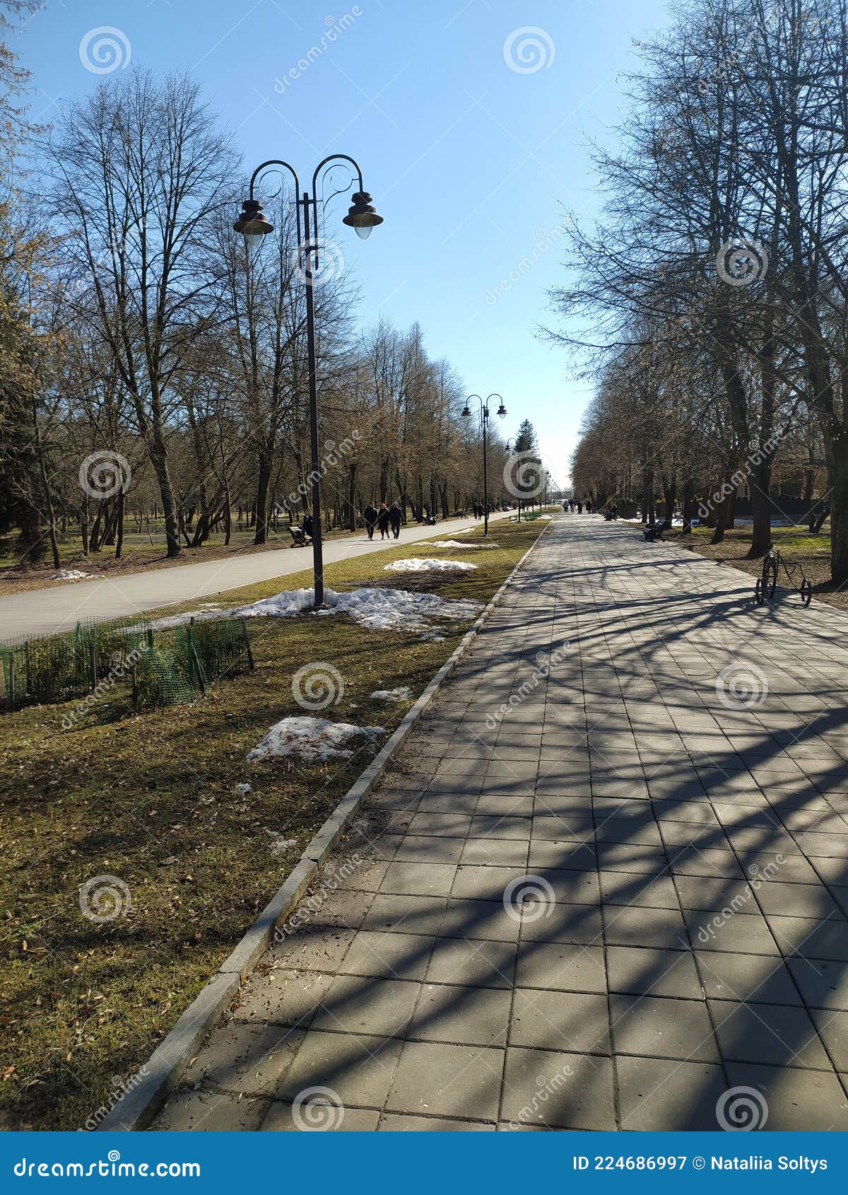 Spring vs. Winter stock image. Image of morning, transport - 224686997