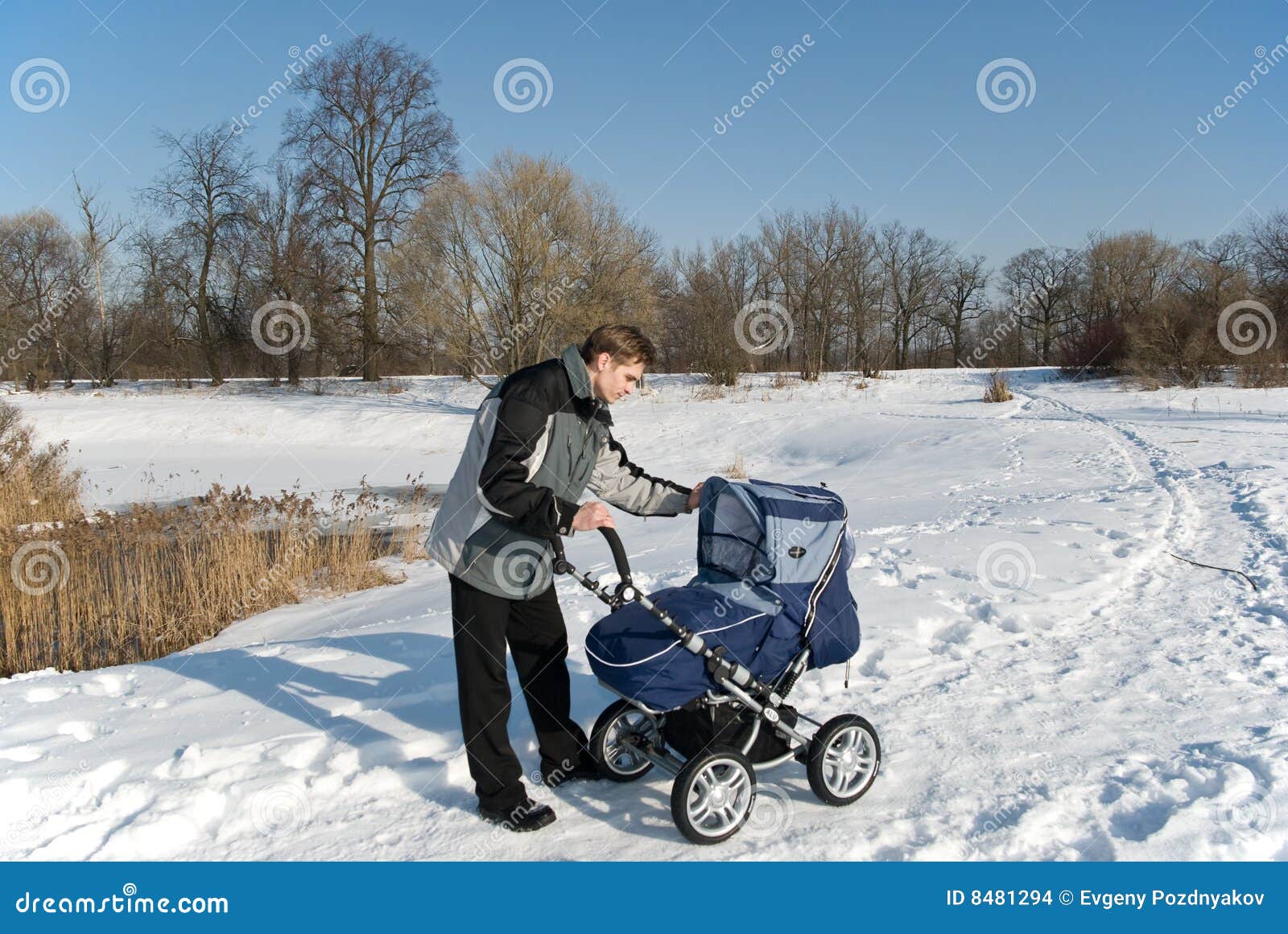 Spring walk with the child stock photo. Image of lifestyle - 8481294