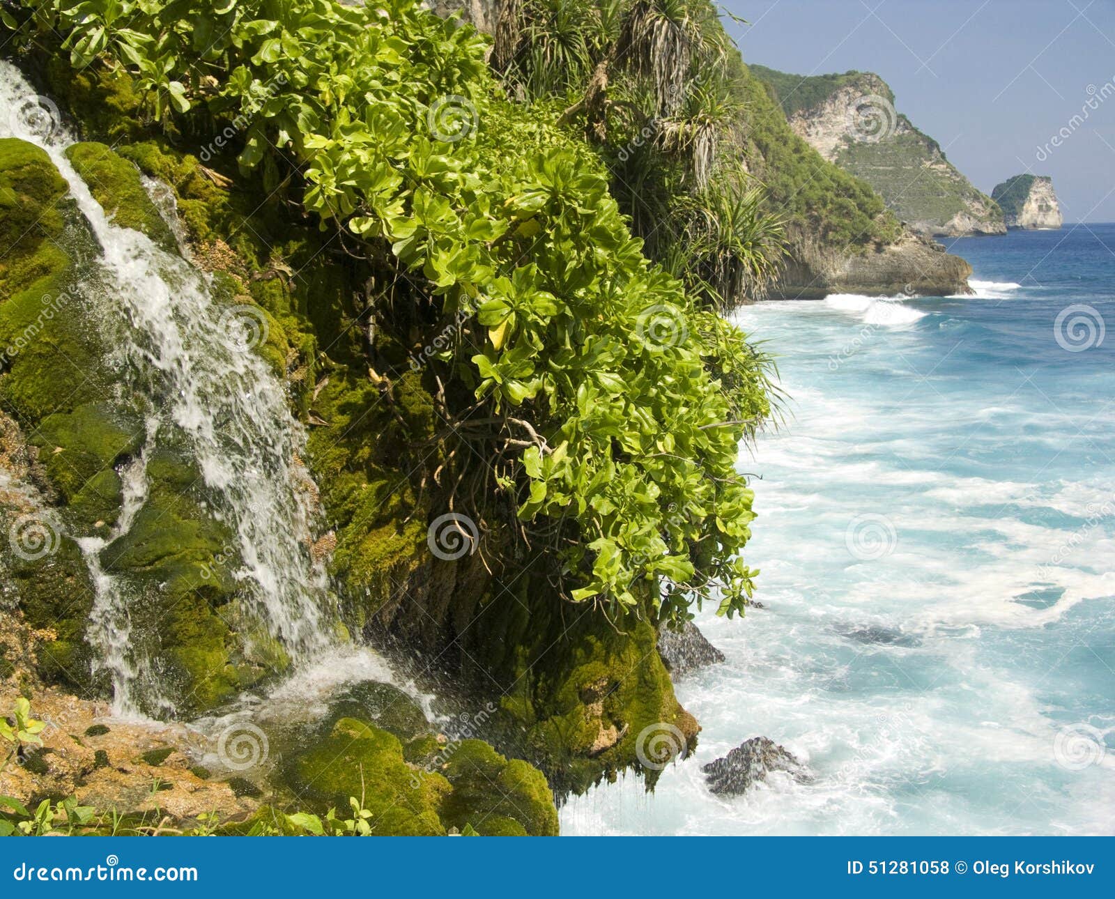 Spring water stock photo. Image of mount, nature, shore - 51281058