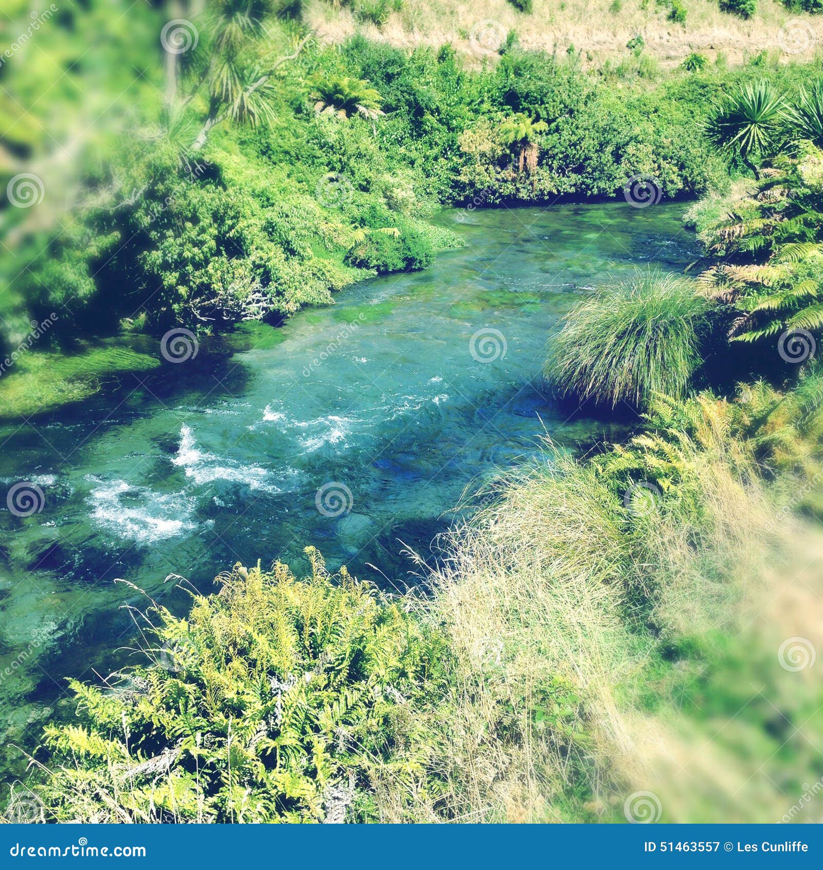 Spring water stock image. Image of water, flow, landscape - 51463557