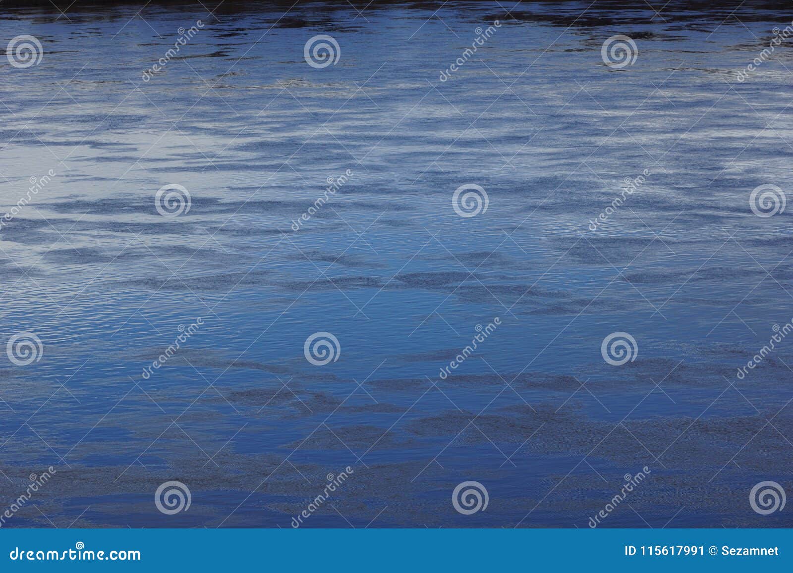 Spring Water Texture Full-flowing River Stock Image - Image of abstract ...