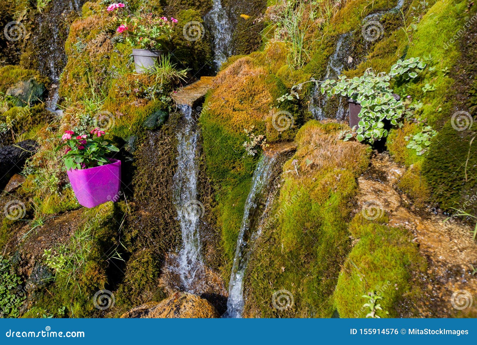 Spring water stock photo. Image of mount, health, hill - 155914576