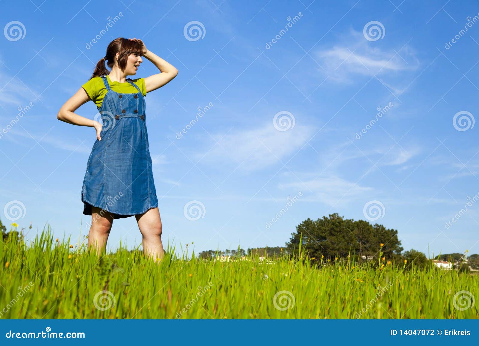 Spring woman stock photo. Image of happiness, lifestyle - 14047072