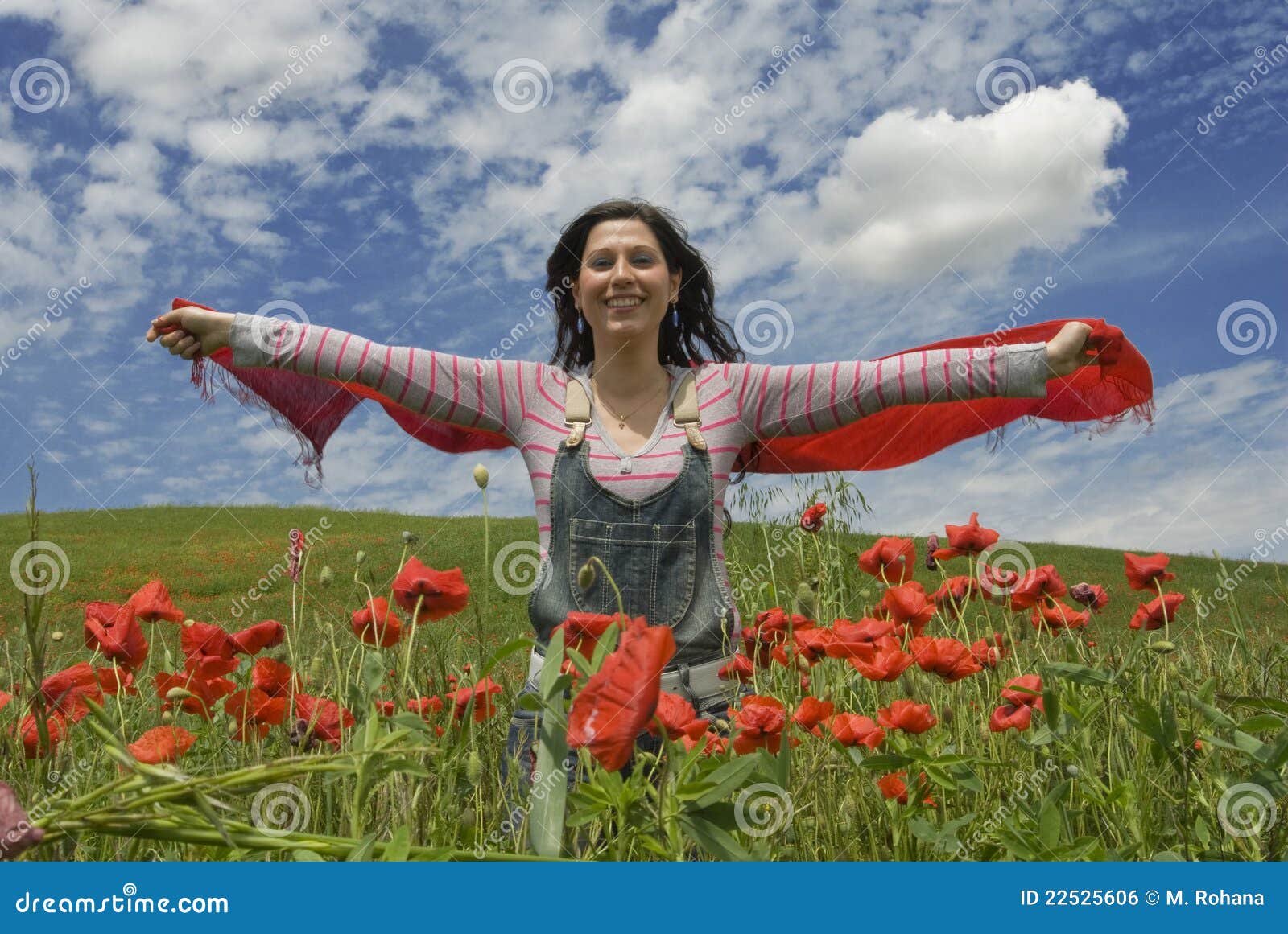 Spring woman stock photo. Image of spring, girl, female - 22525606