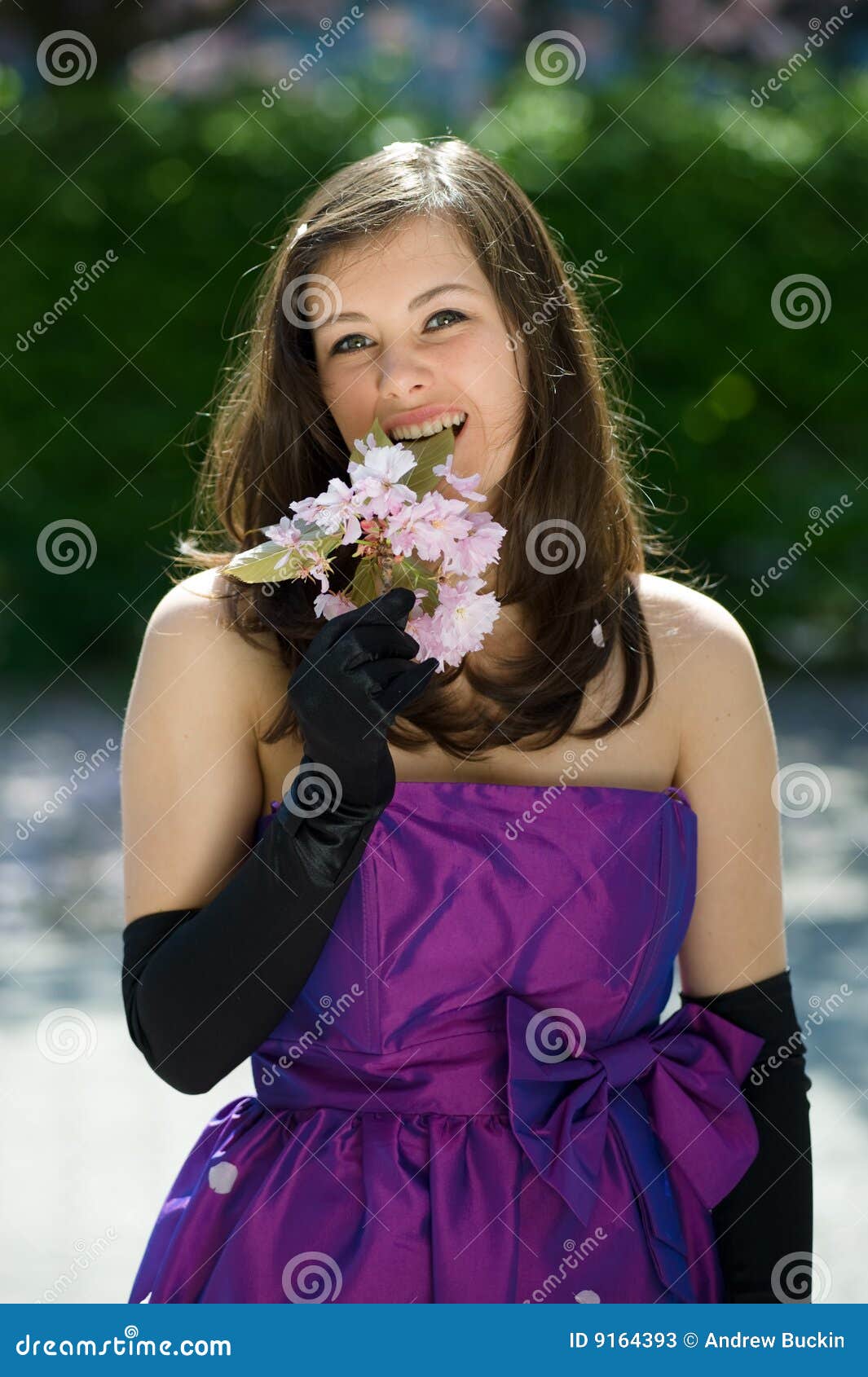 Spring woman stock image. Image of feminine, female, adult - 9164393