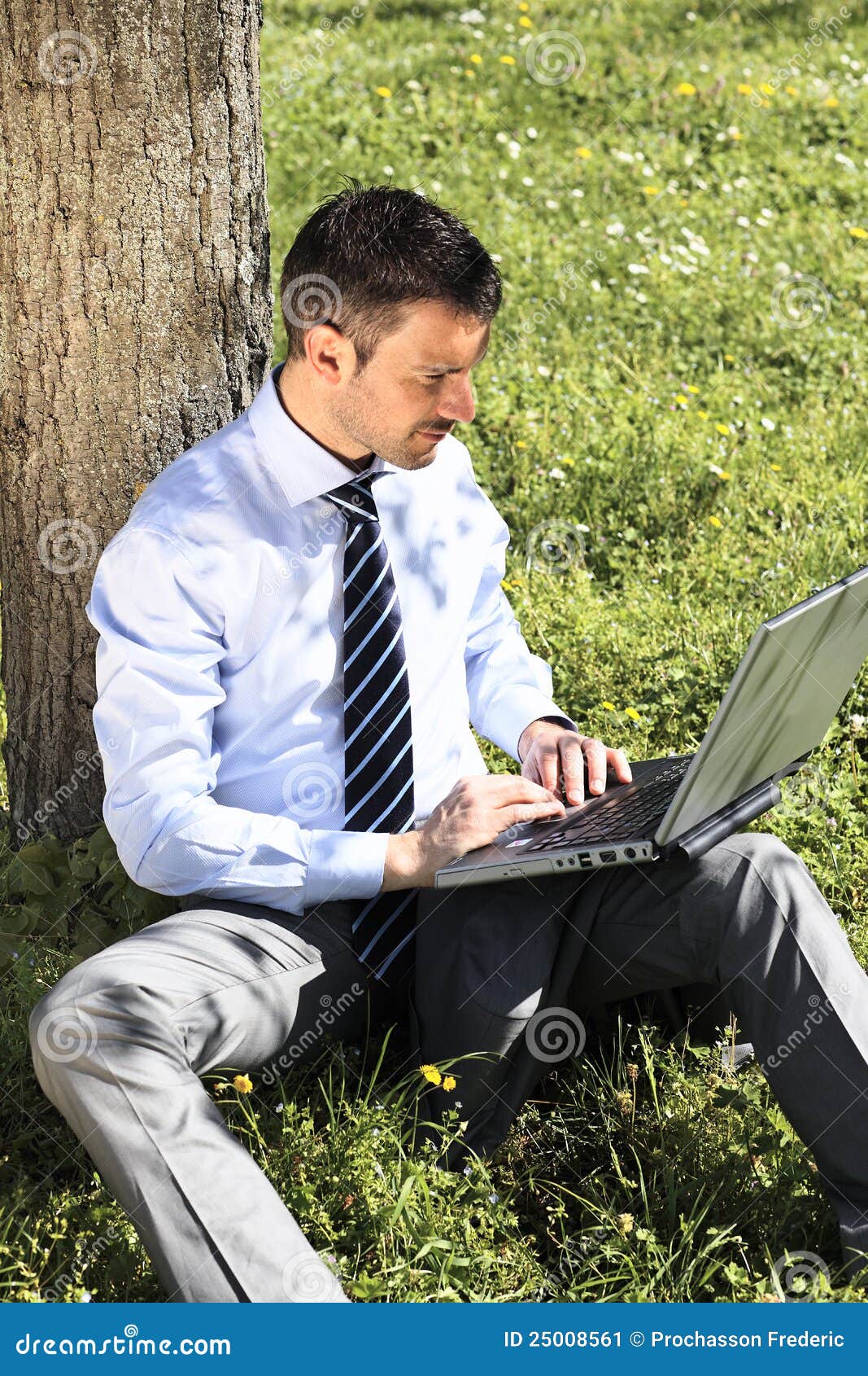 Spring work stock image. Image of adult, communications - 25008561