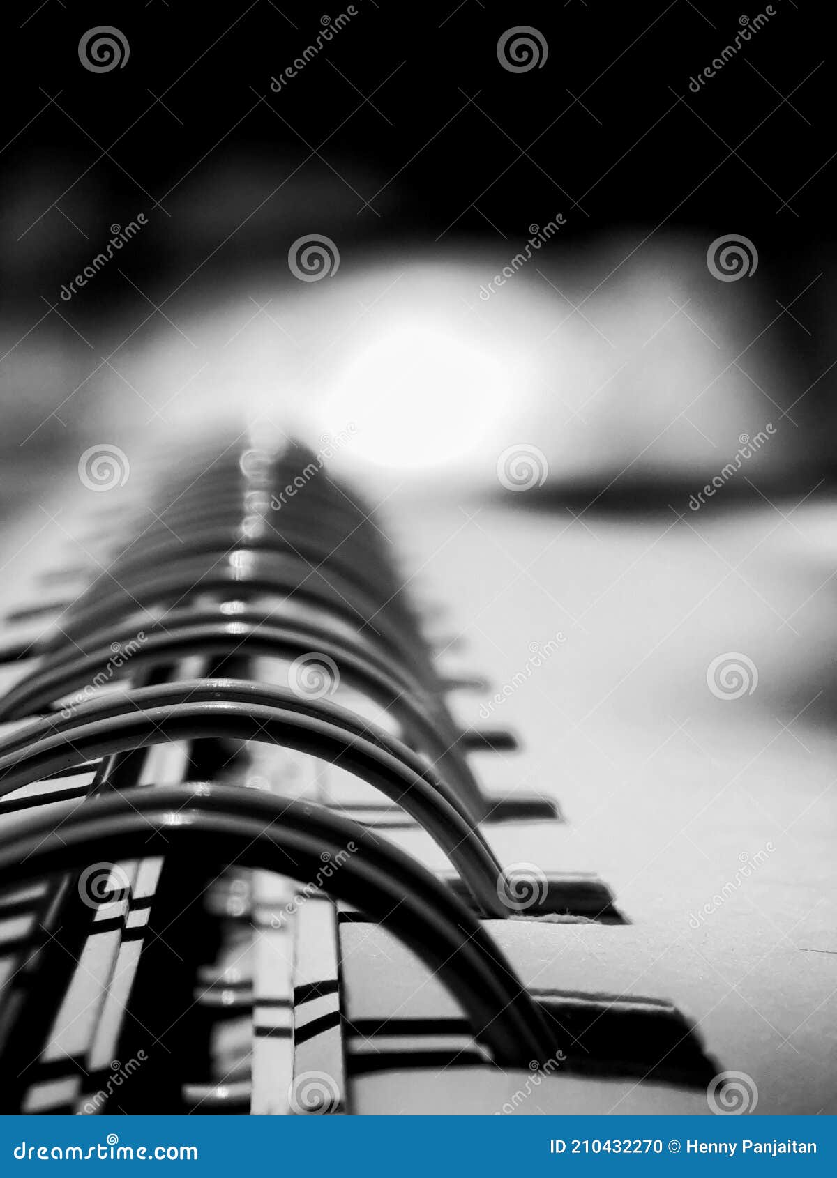 Spring of a writing book stock photo. Image of book - 210432270