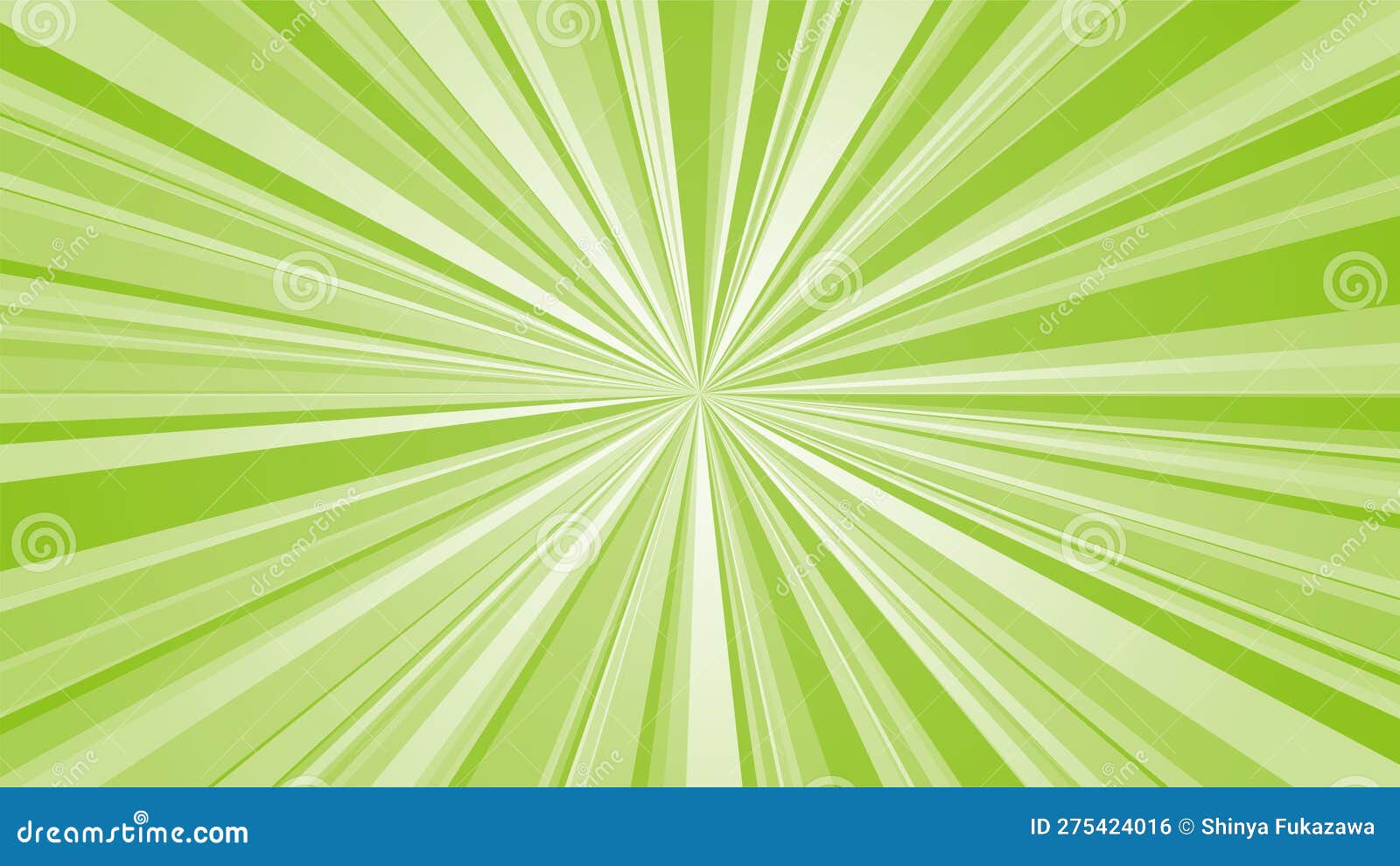 Spring Yellow-green Flash with Gradation -landscape Format Stock ...