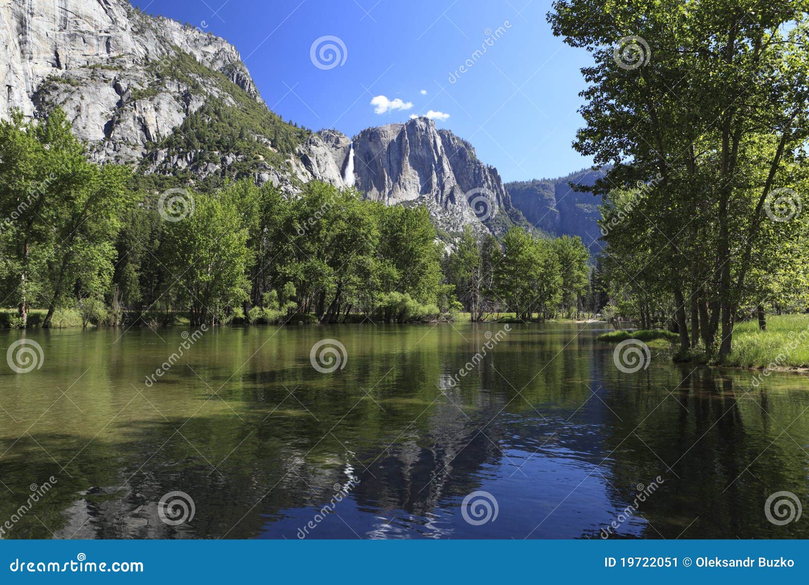 Spring in Yosemite Valley stock image. Image of scenic - 19722051
