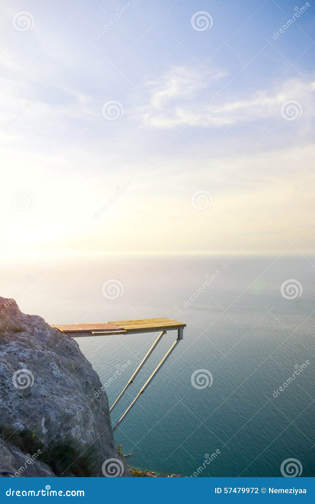 Springboard for a diving stock photo. Image of carefree - 57479972