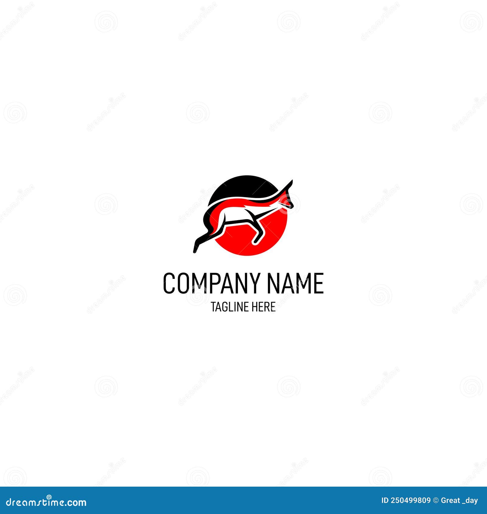 Springbok Logo Vector Graphic Design Stock Vector - Illustration of ...
