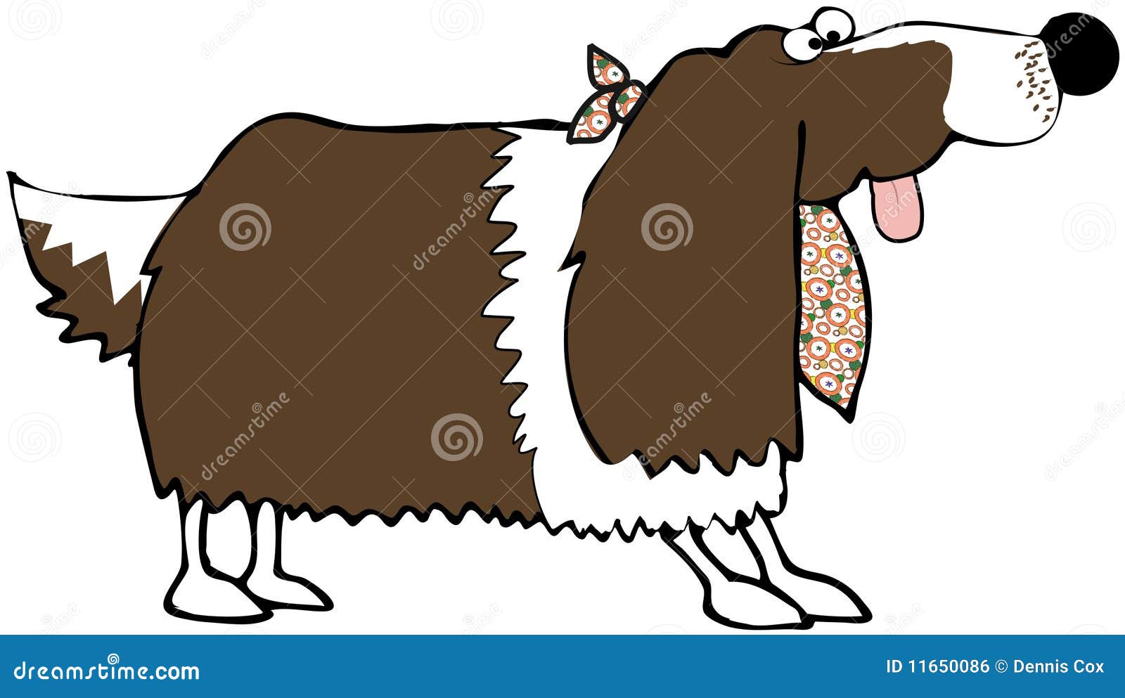 Springer Spaniel Setter Puppy Dog Cartoon Character Stock Image ...