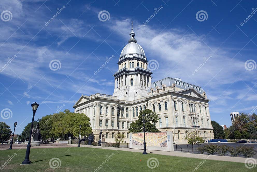 Springfield, Illinois stock photo. Image of tourism, capitol - 3760176
