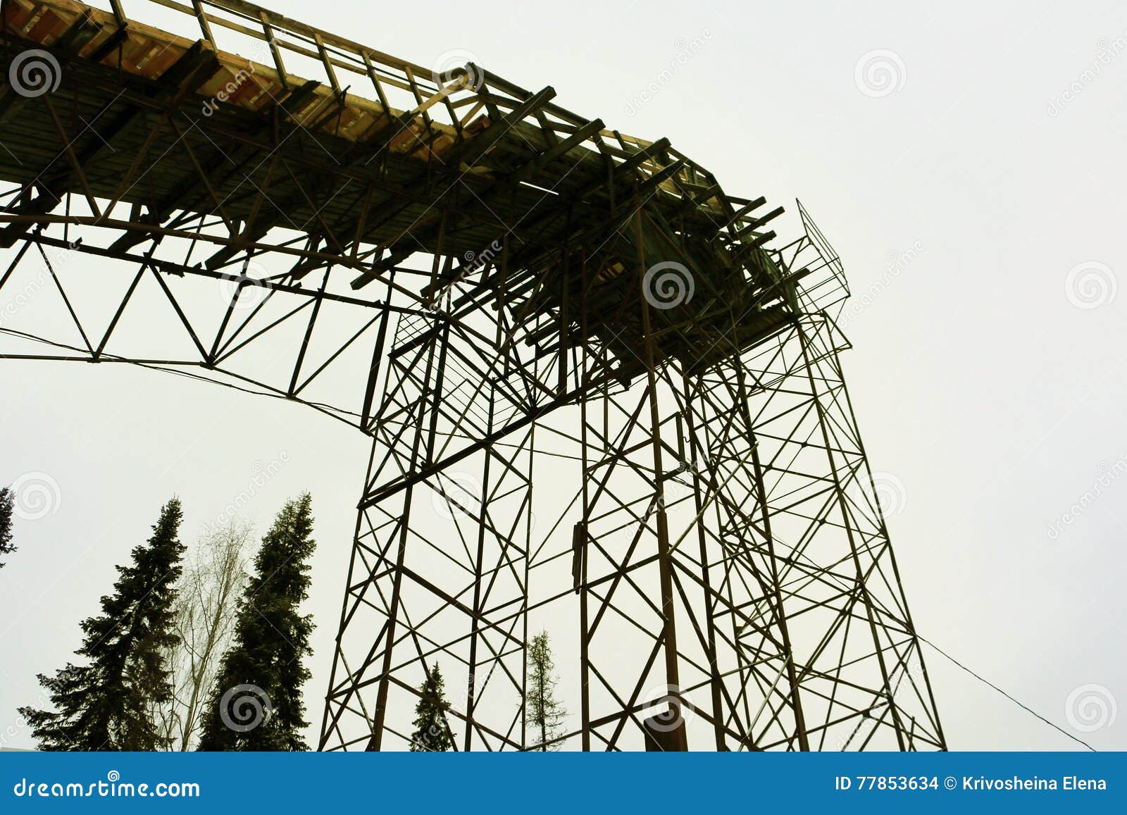 Springplank Voor Schansspringen Stock Foto - Image of winter ...