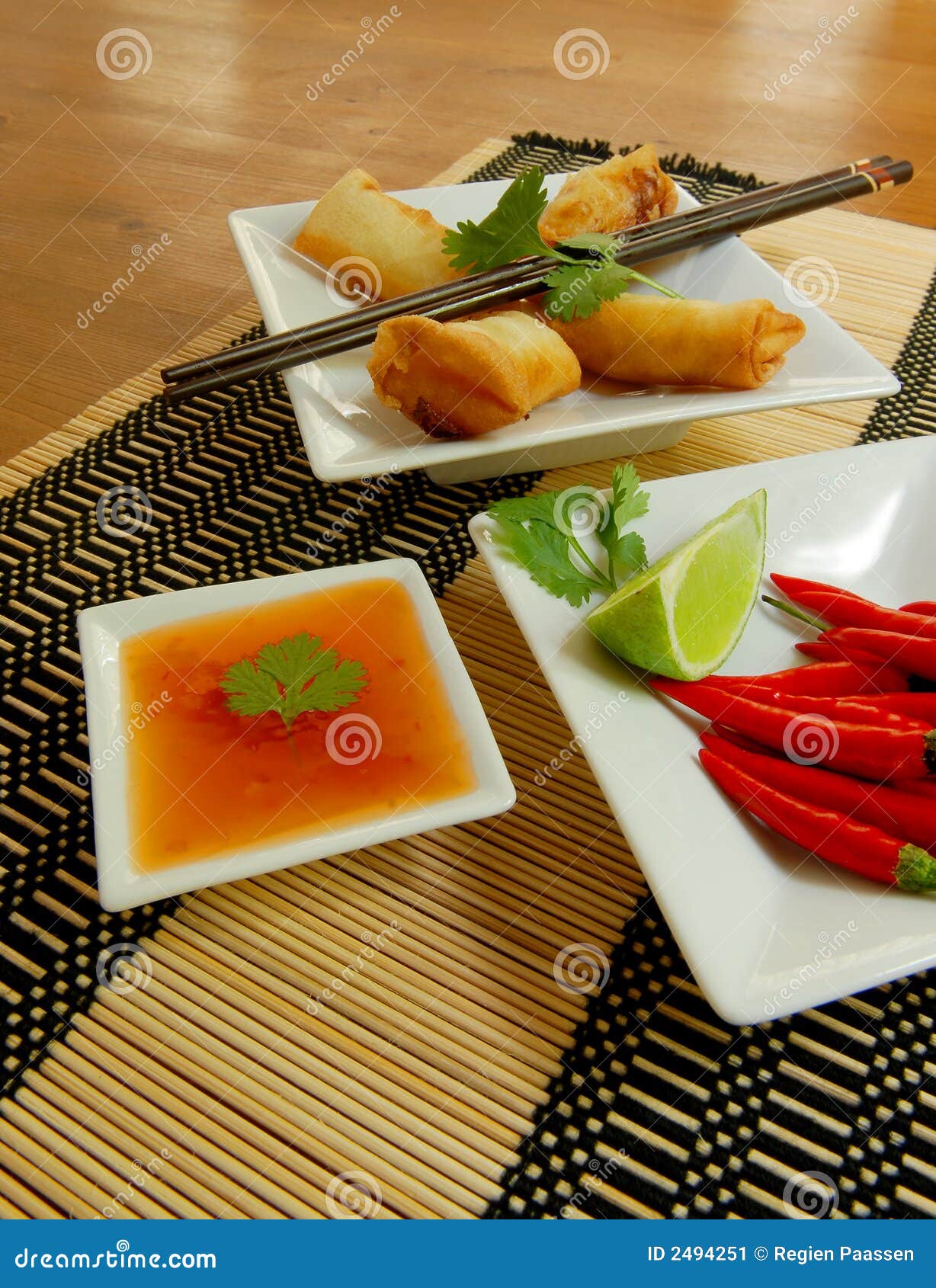 Springrolls 1 stock image. Image of tasty, eggroll, crispy - 2494251