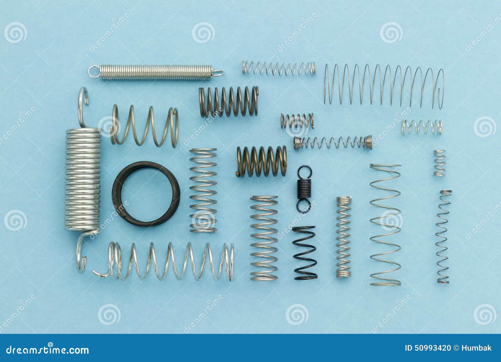 Springs stock photo. Image of mechanical, arrangment - 50993420