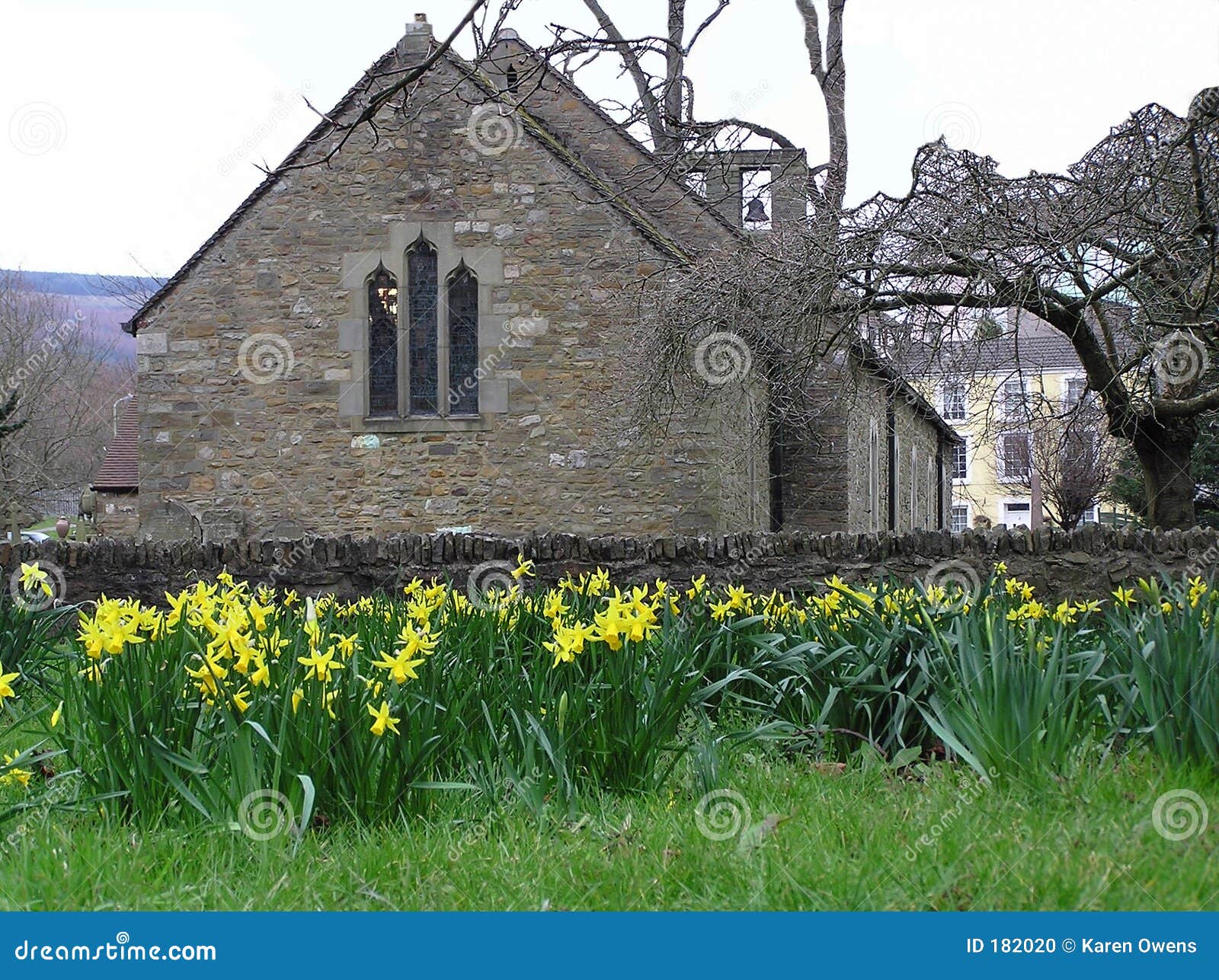 Springtime Church stock photo. Image of springtime, religion - 182020