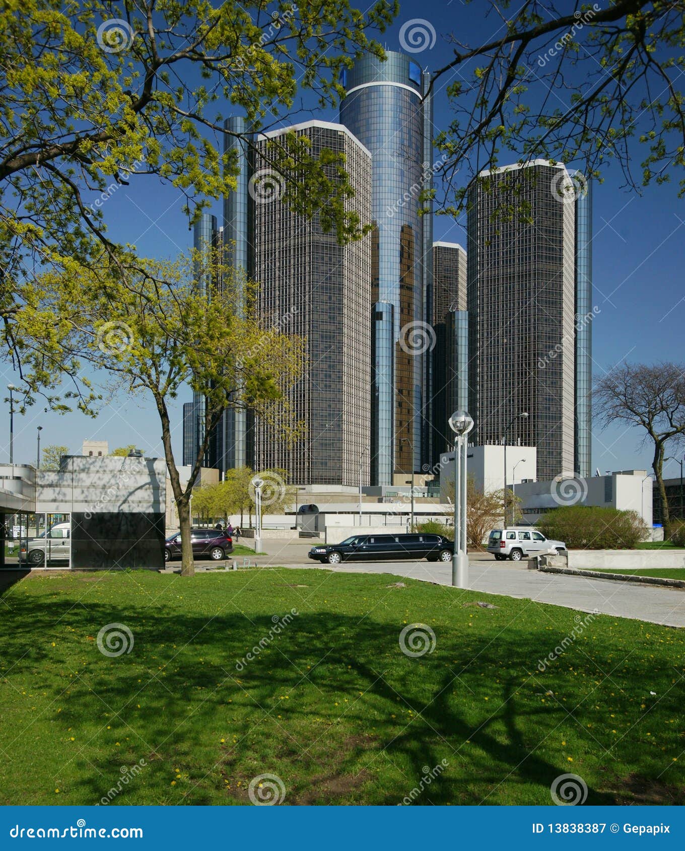 Springtime in the City stock image. Image of springtime - 13838387