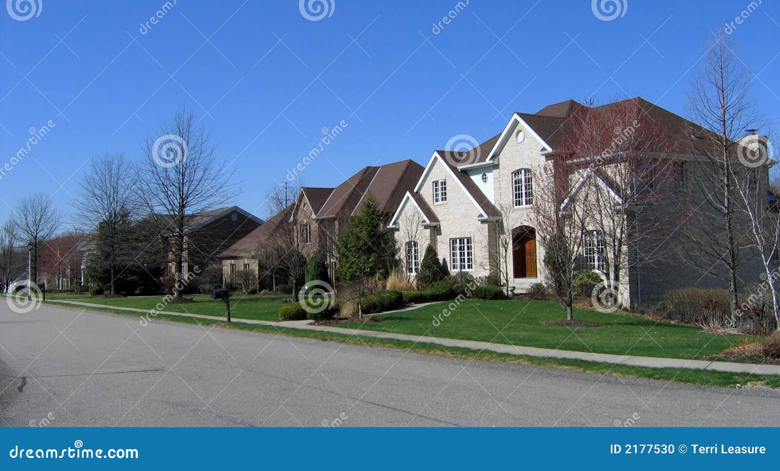 Springtime Neighborhood stock photo. Image of pittsburg - 2177530