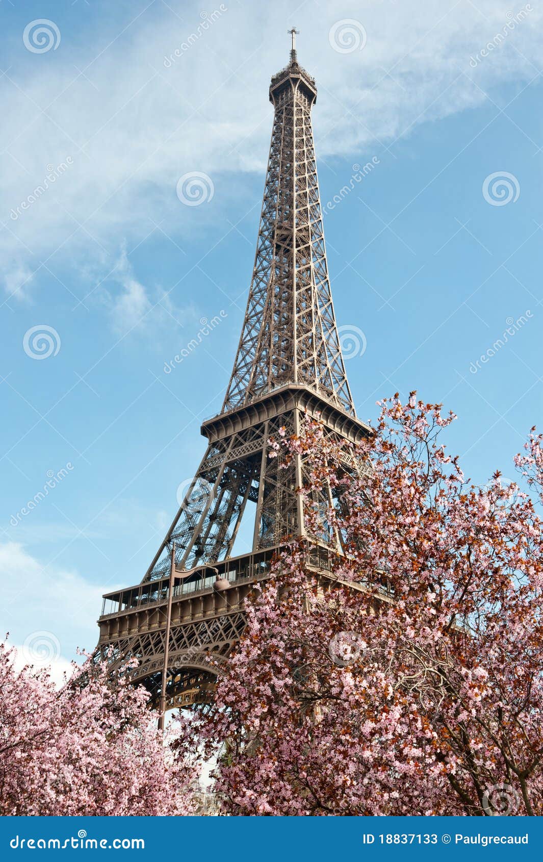 Springtime in Paris stock image. Image of europe, paris - 18837133
