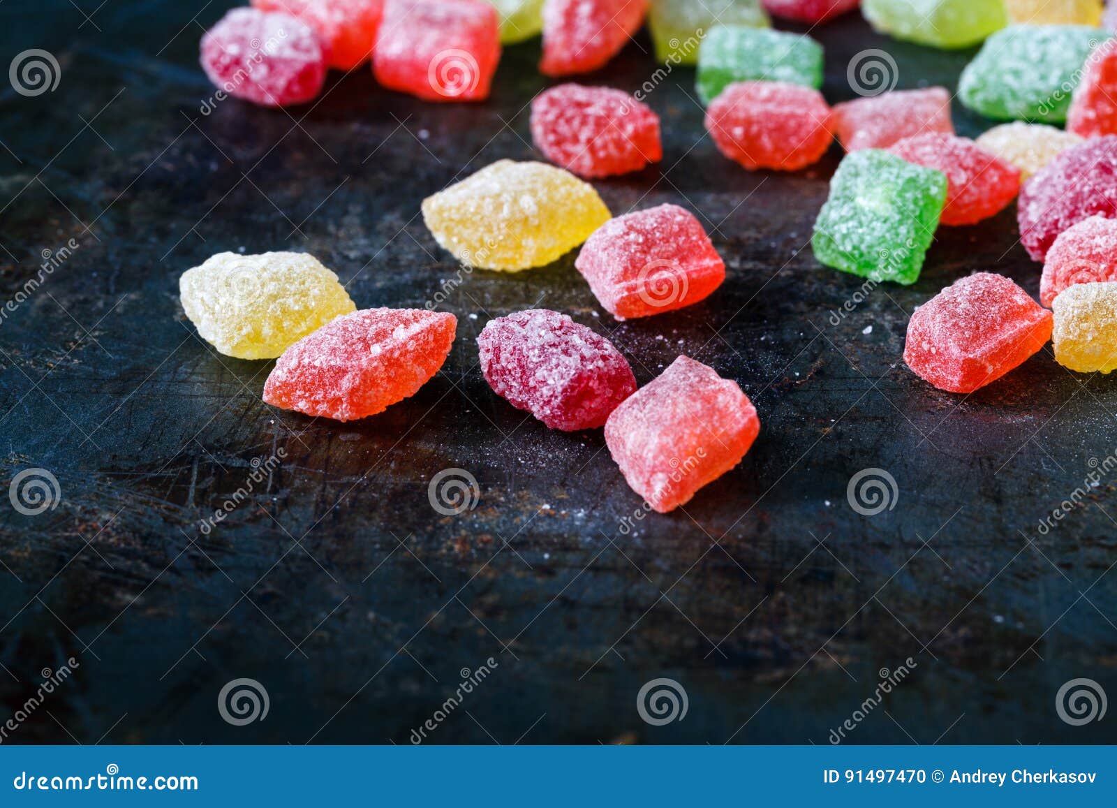 Sprinkle Colored Candy Closeup. Stock Photo - Image of orange, yellow ...