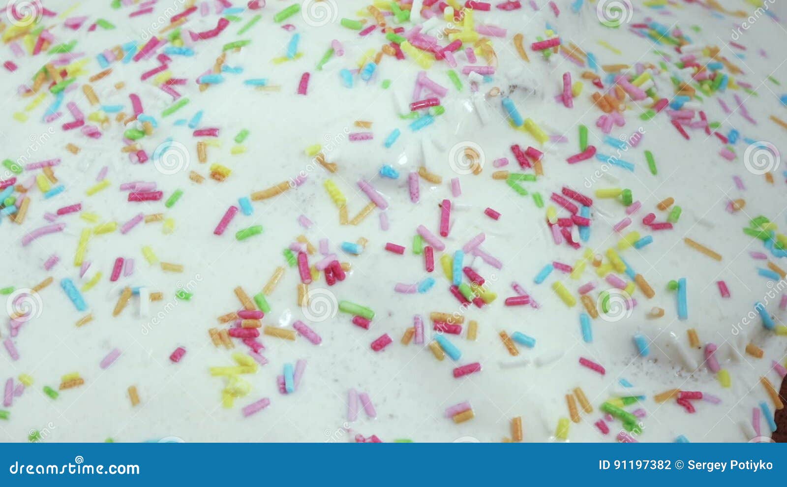 Sprinkle for Easter cakes stock footage. Video of decoration - 91197382
