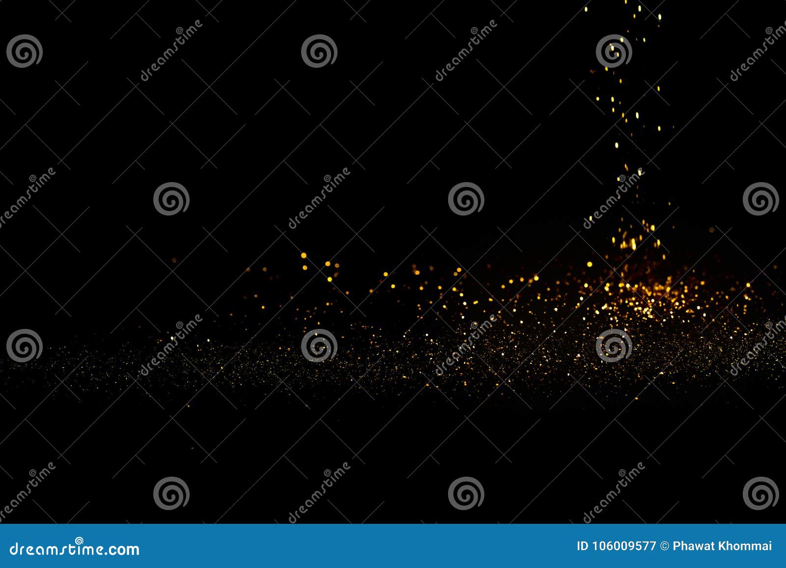 Sprinkle glitter gold dust stock image. Image of bright - 106009577