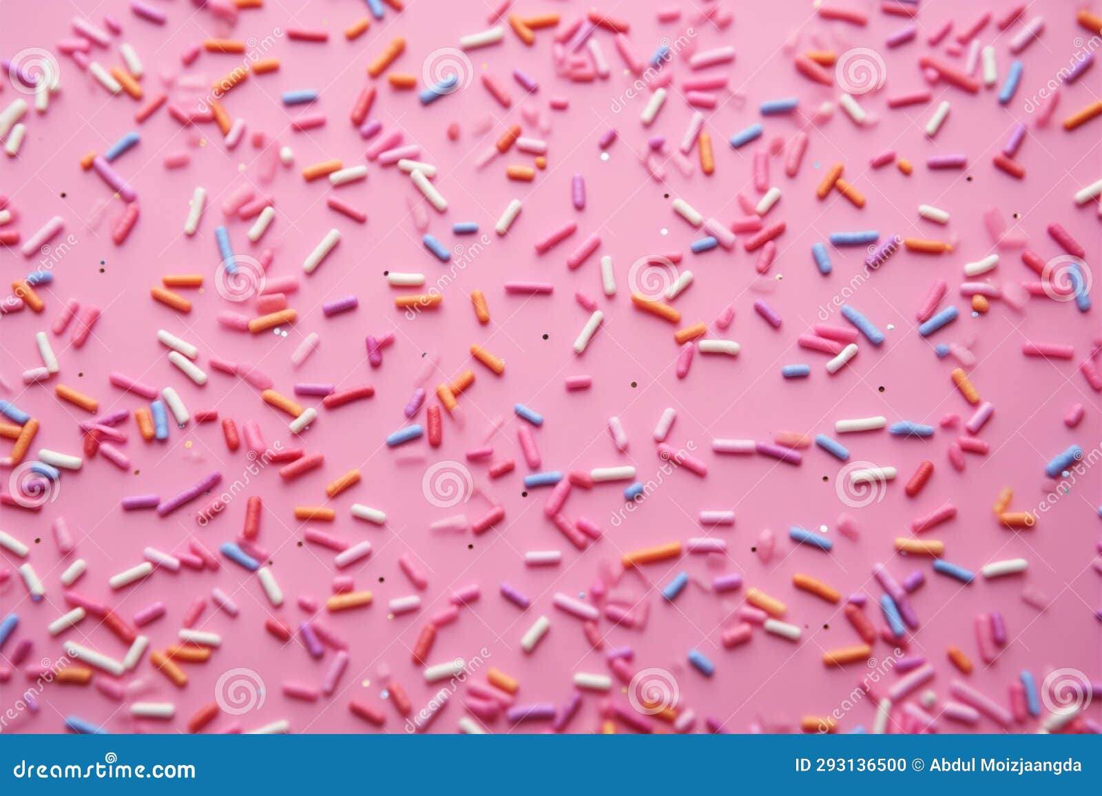 Sprinkle Pattern on a Pink Canvas, Perfect for Diverse Design Stock ...