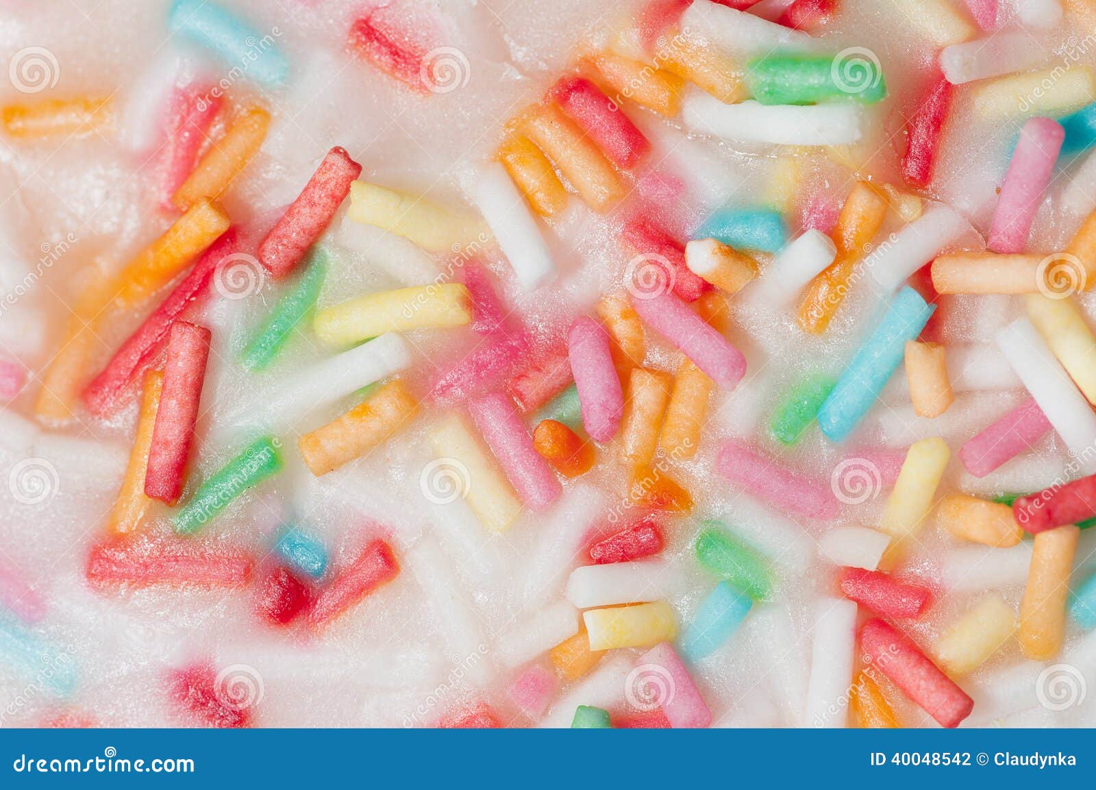 Sprinkle sugar. stock photo. Image of candy, frosting - 40048542