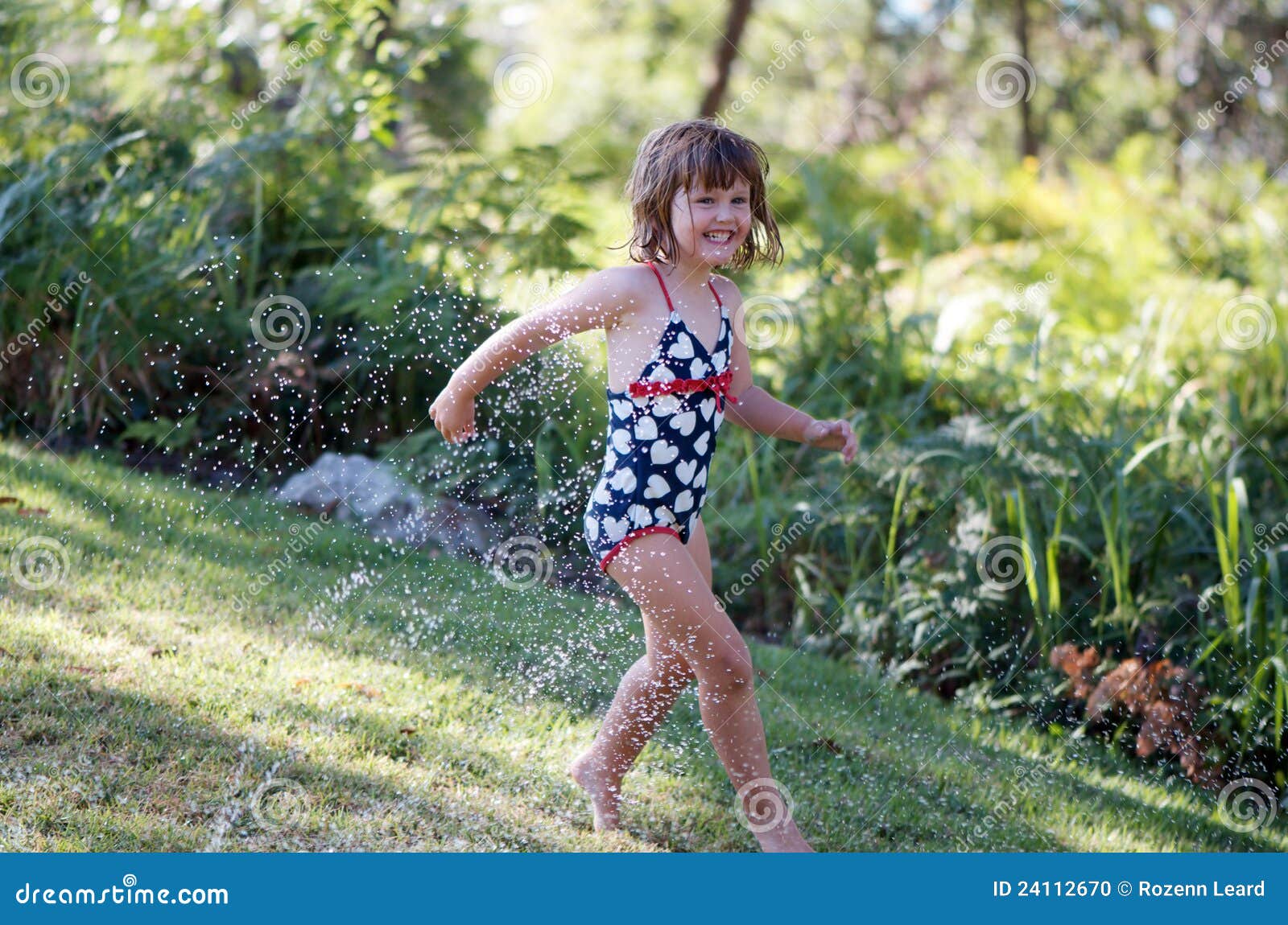 Sprinkler fun stock photo. Image of child, sprinkler - 24112670