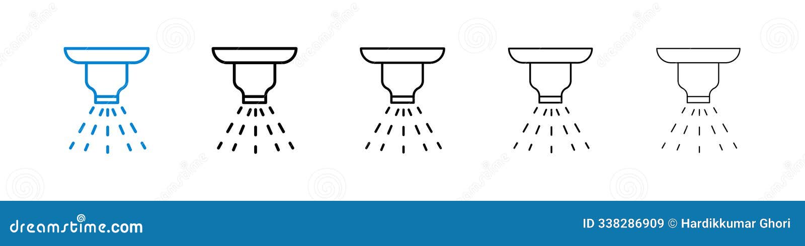 Sprinkler Icon Vector From Agriculture Collection. Thin Line Sprinkler ...