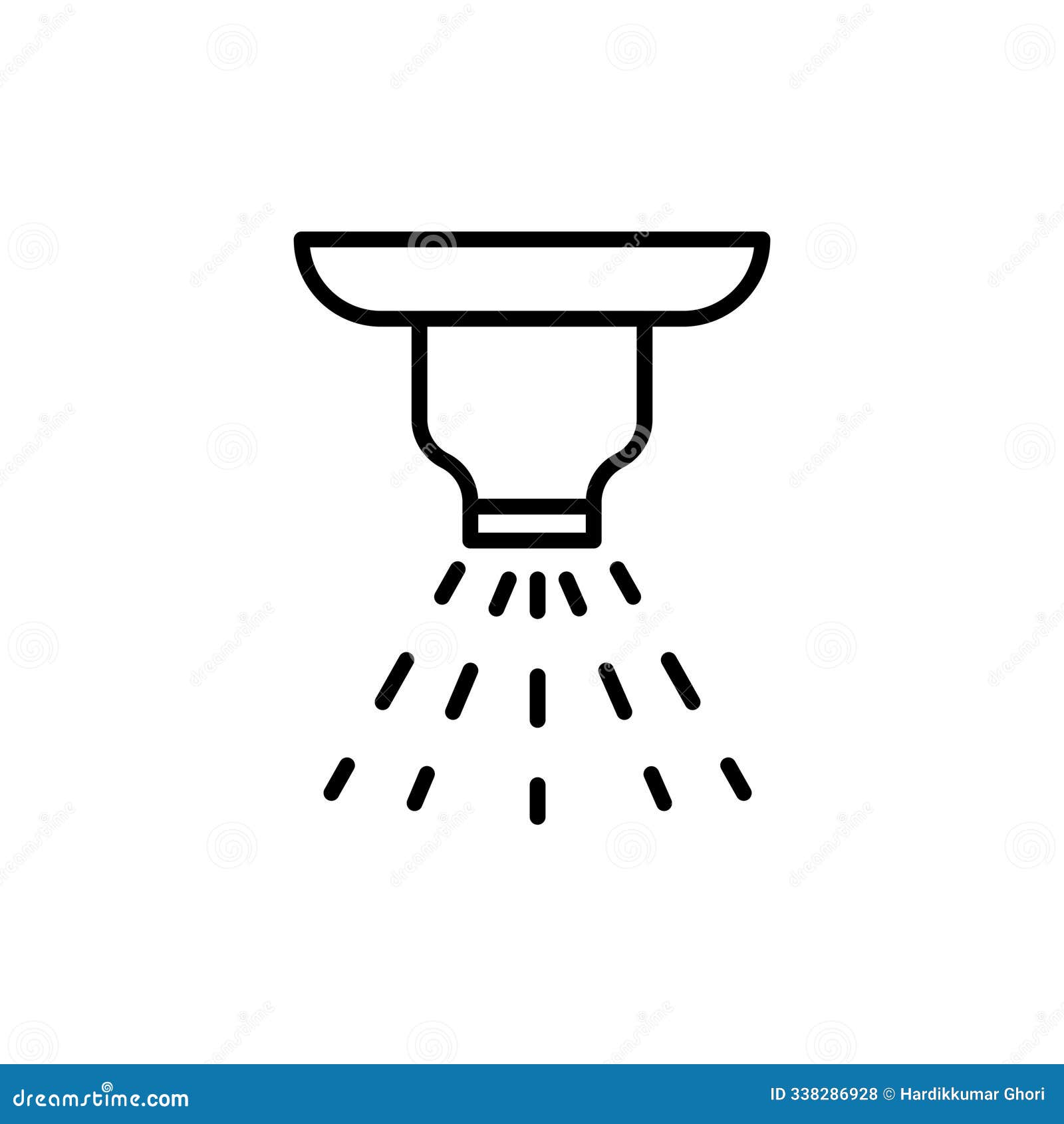 Sprinkler Icon Vector From Agriculture Collection. Thin Line Sprinkler ...