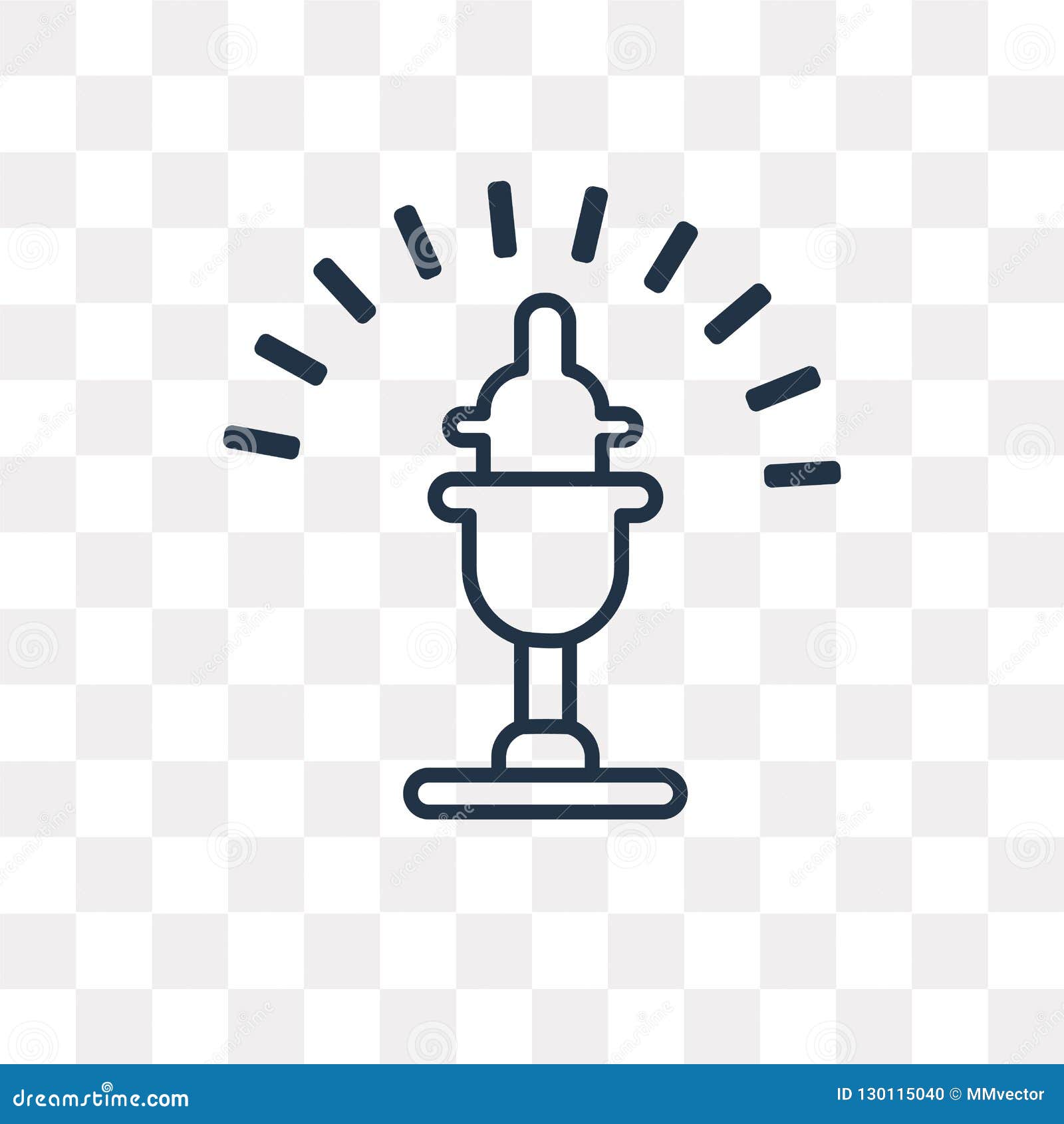 Sprinkler Vector Icon Isolated on Transparent Background, Linear Stock ... Sprinkler Vector Icon Isolated on Transparent Background, Linear Stock ...