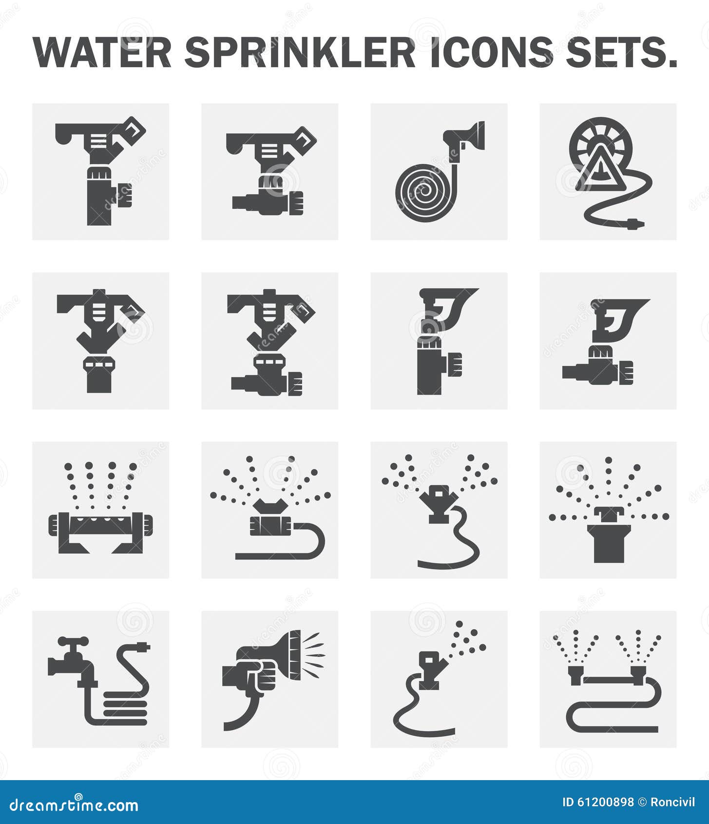 Sprinkler Vector Illustration | CartoonDealer.com #70137042