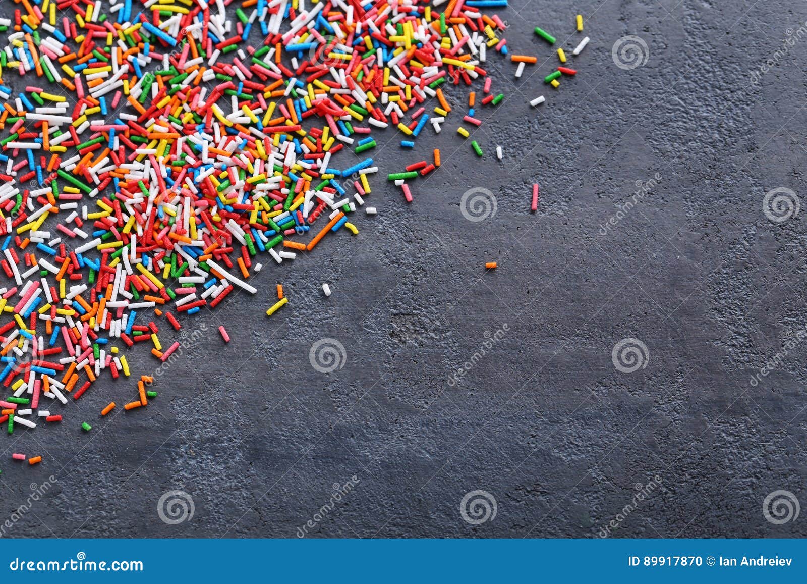 Sprinkles stock photo. Image of holiday, baked, bright - 89917870