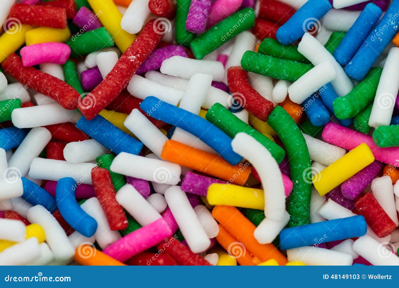 Sprinkles of Different Colors Stock Image - Image of blue, decoration ...