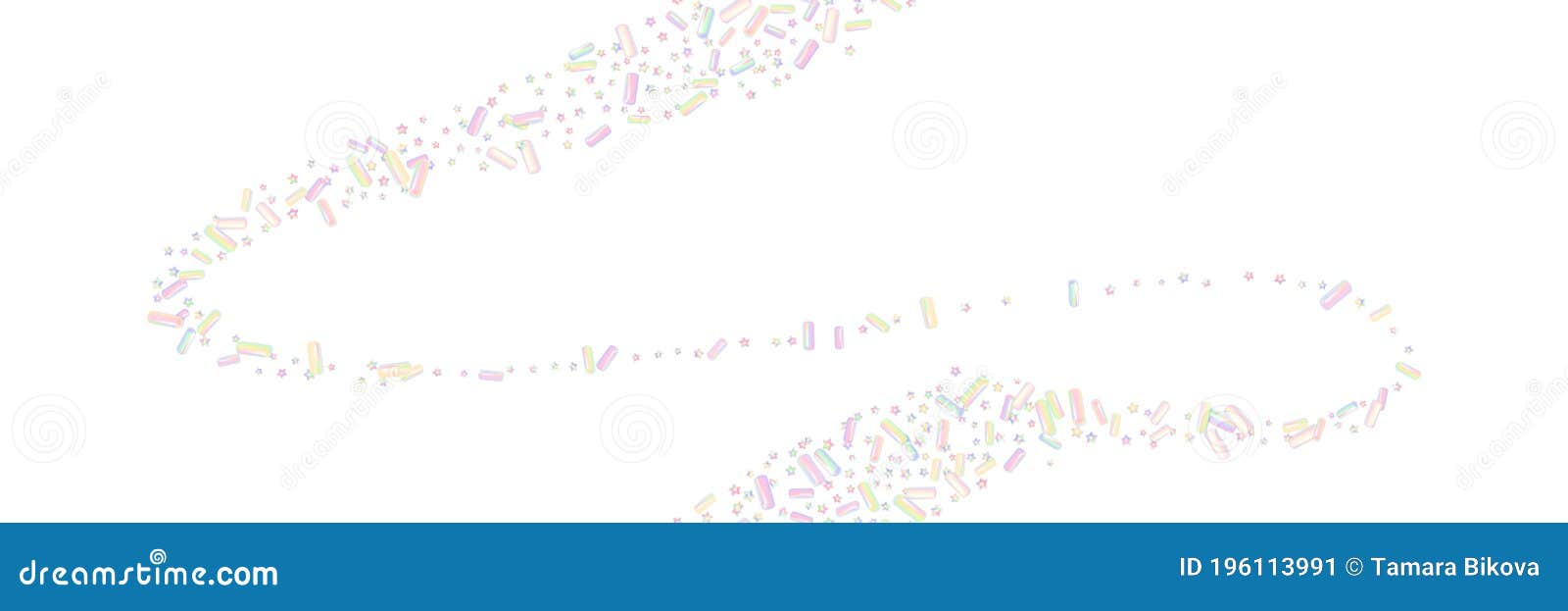 Sprinkles Grainy on White Background Stock Illustration - Illustration ...