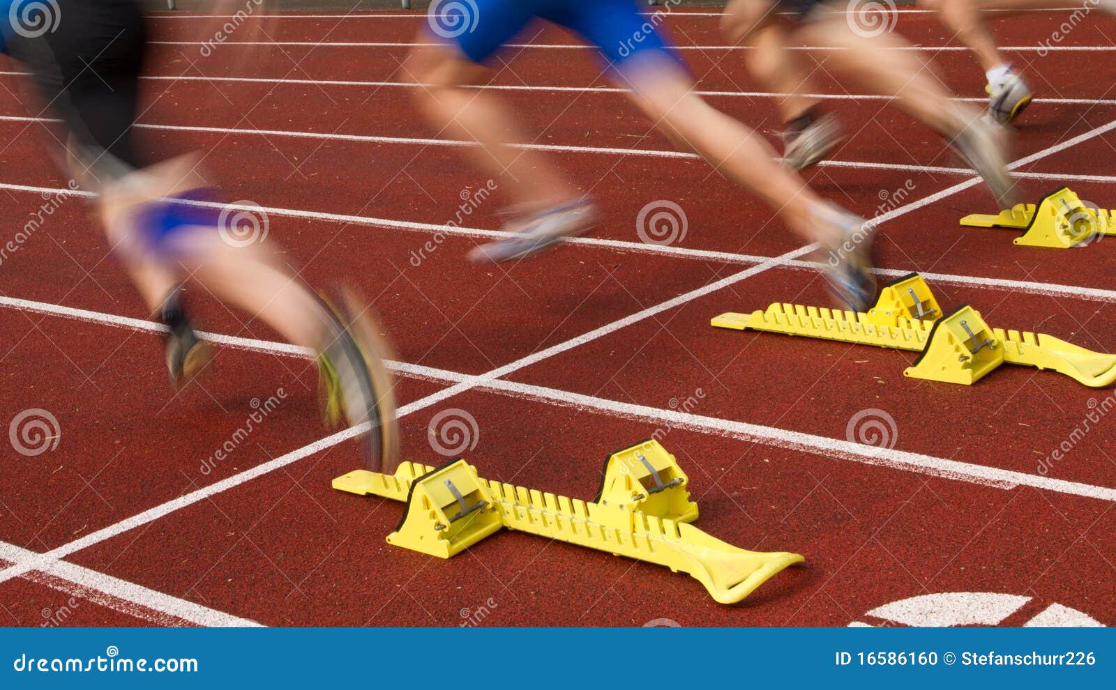 Sprint start stock photo. Image of contest, action, running - 16586160
