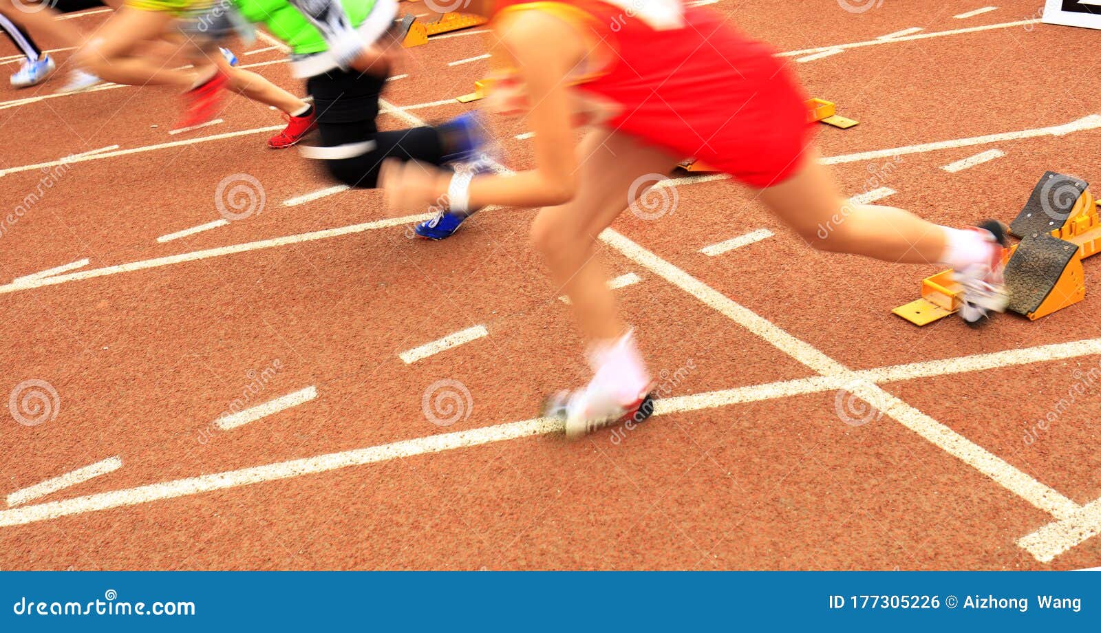 Sprint start stock photo. Image of legs, outdoor, compete - 177305226