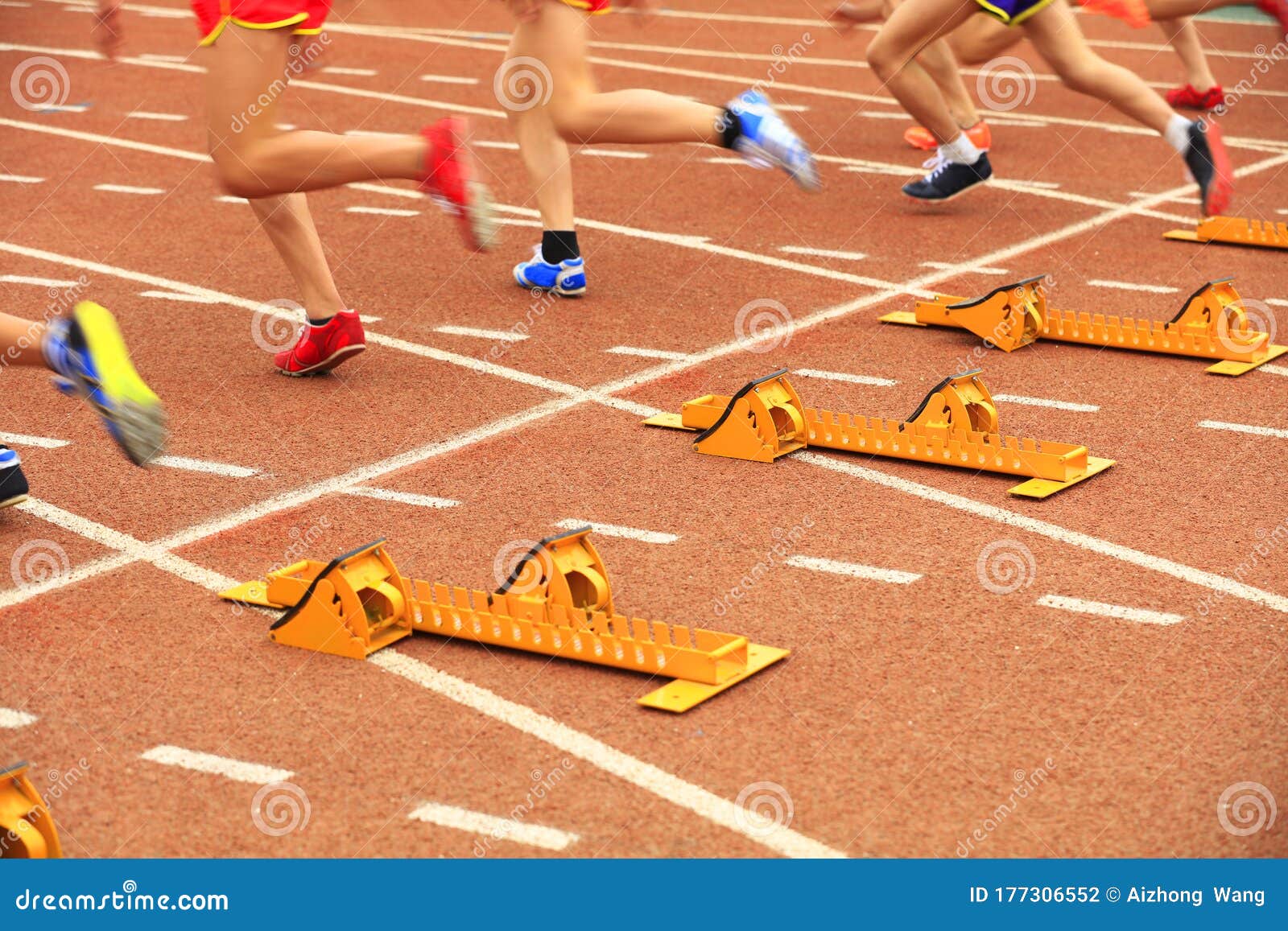 Sprint start stock photo. Image of event, compete, fast - 177306552