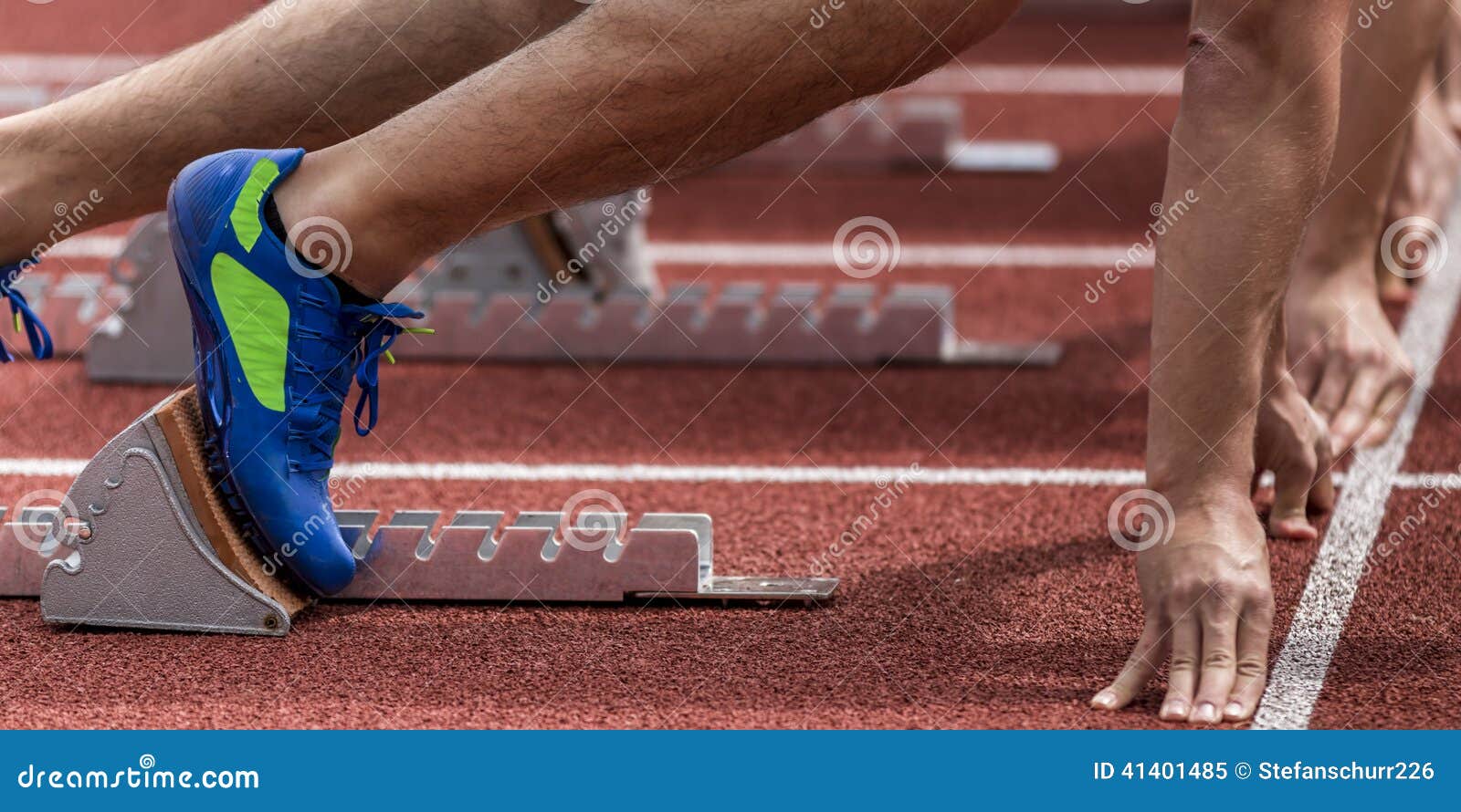 Sprint start stock image. Image of sand, human, rivalery - 41401485