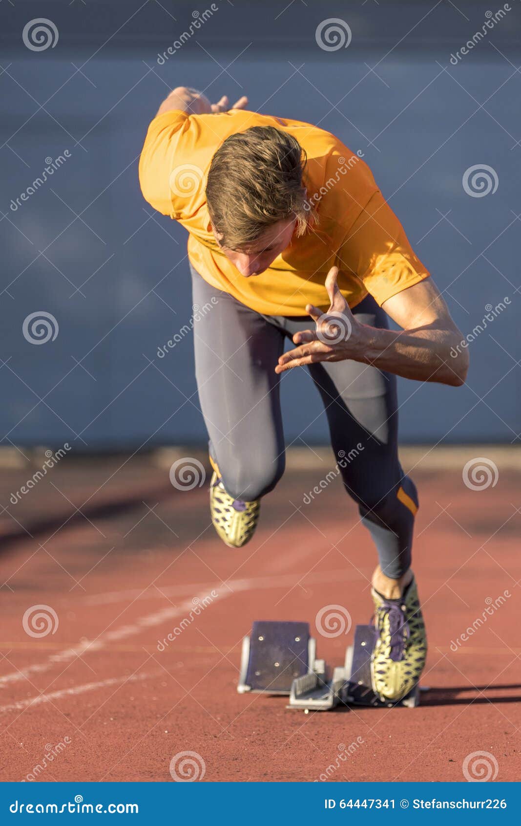 Sprint start stock image. Image of effort, action, olympic - 64447341