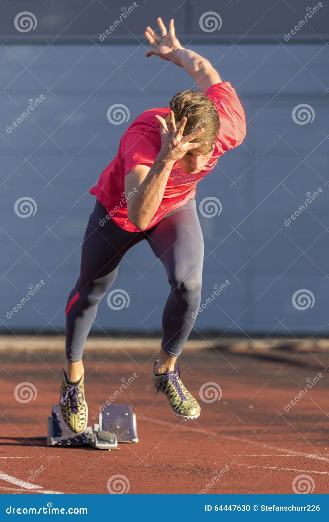 Sprint start stock photo. Image of field, sprinter, competition - 64447630