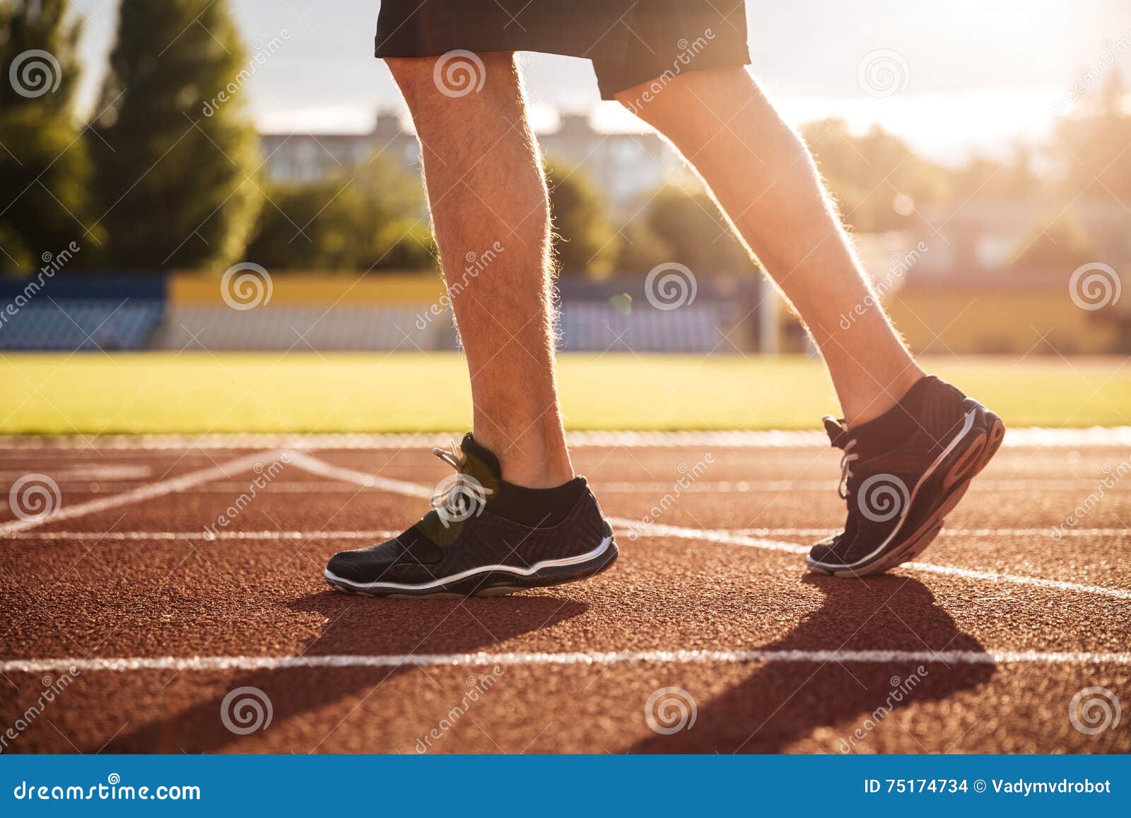 Sprinter Getting Ready To Start an Exercise Stock Photo - Image of ... Sprinter Getting Ready To Start an Exercise Stock Photo - Image of ...