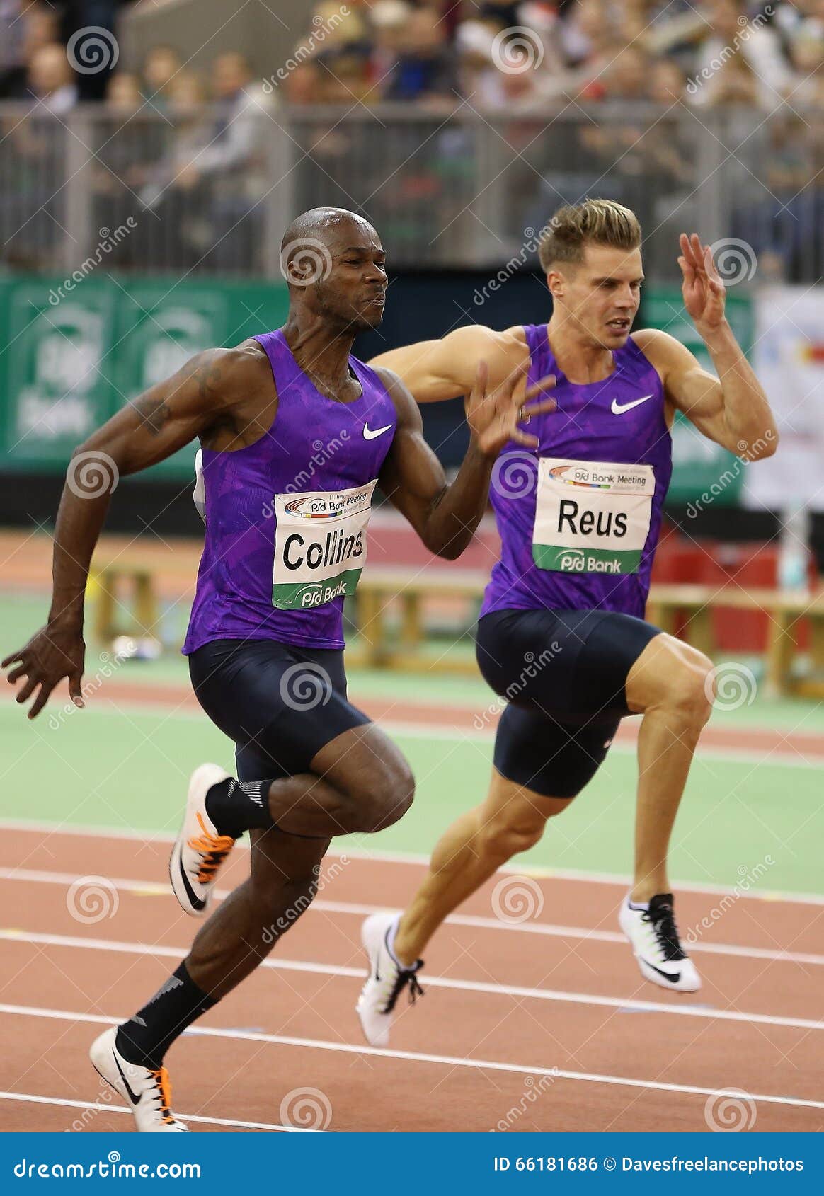 Sprinter Kim Collins redaktionelles foto. Bild von julianisch - 66181686