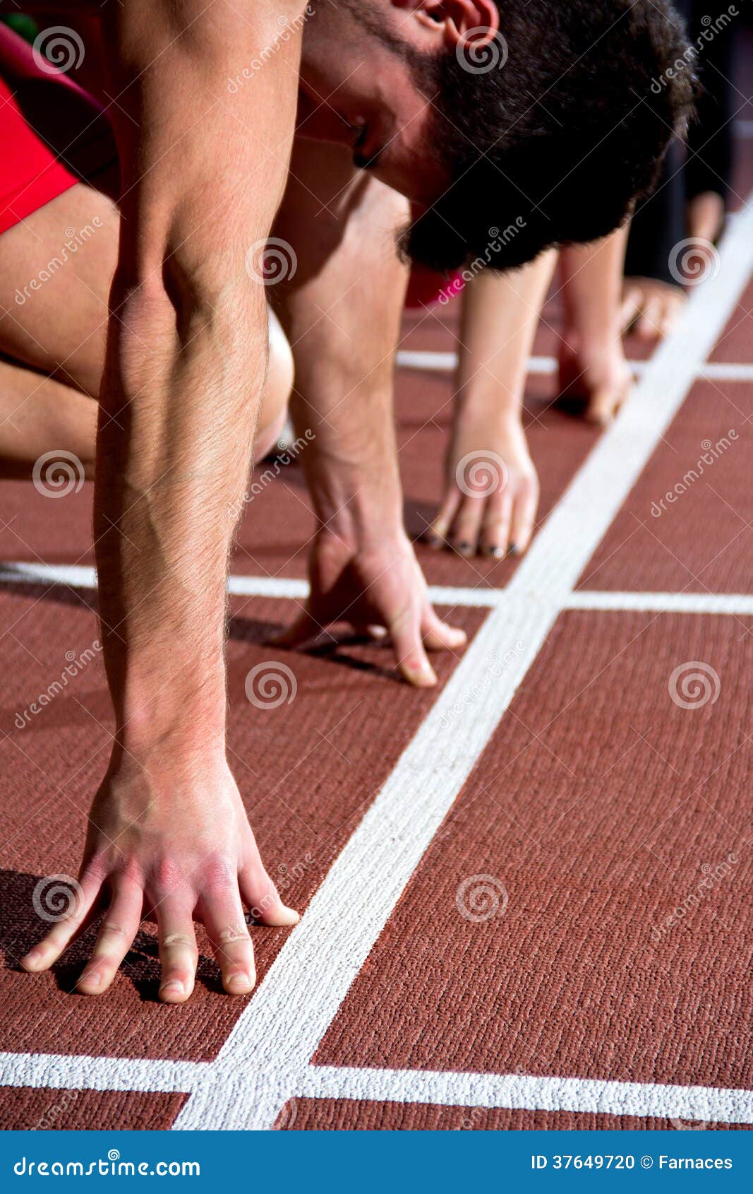 Sprinter man stock photo. Image of action, muscle, energy - 37649720