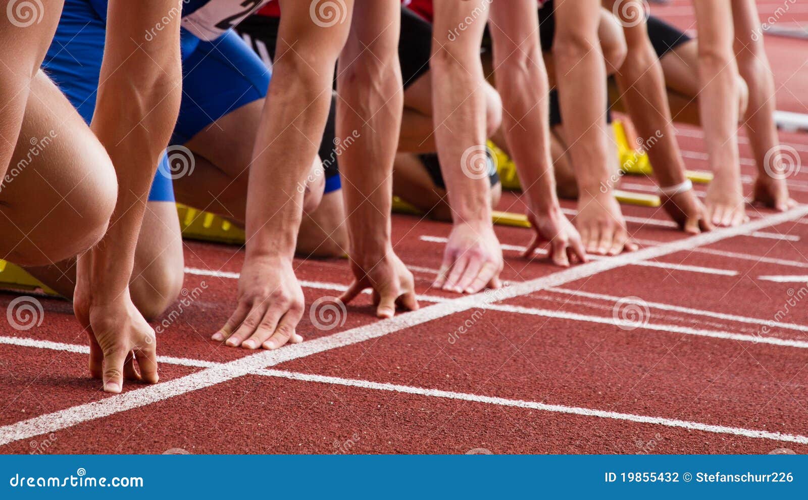 Sprintstart stock photo. Image of start, sport, sprint - 19855432